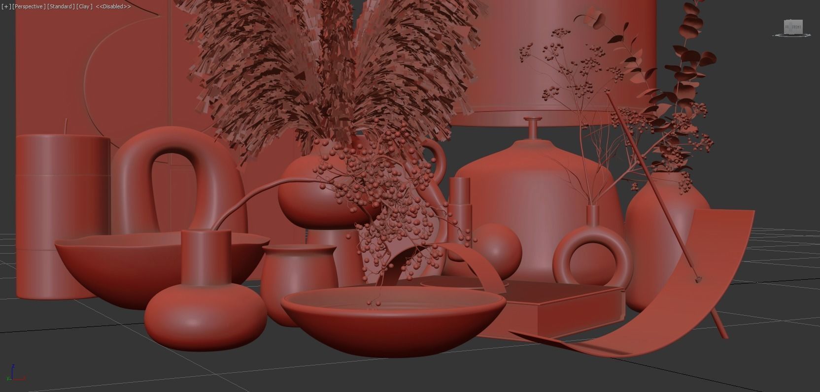 Decor Set 081 3D model | CGTrader