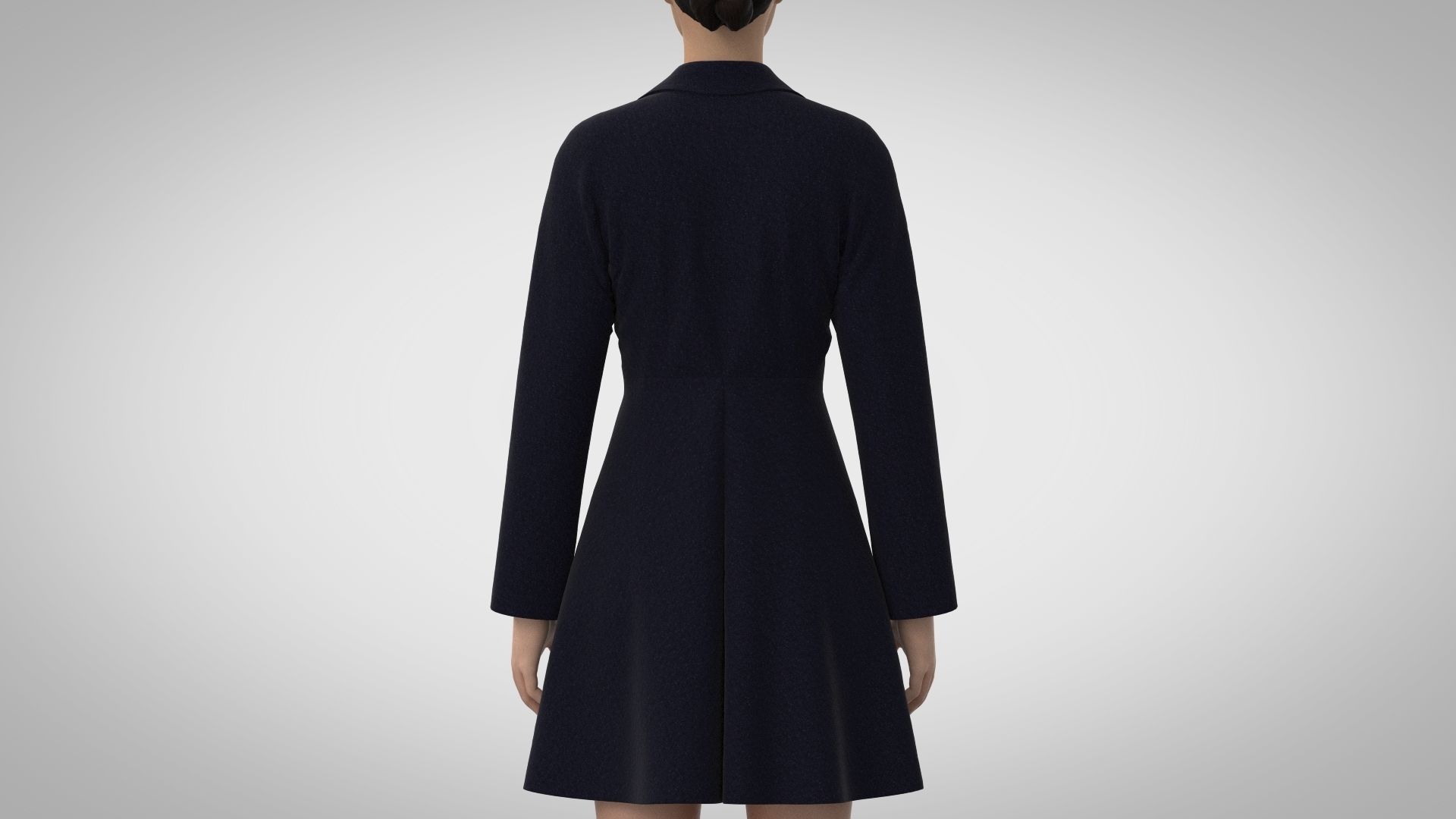 Frock Coat 3D model | CGTrader