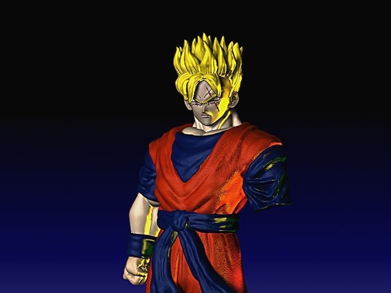 FUTURE GOHAN 3D model 3D printable | CGTrader