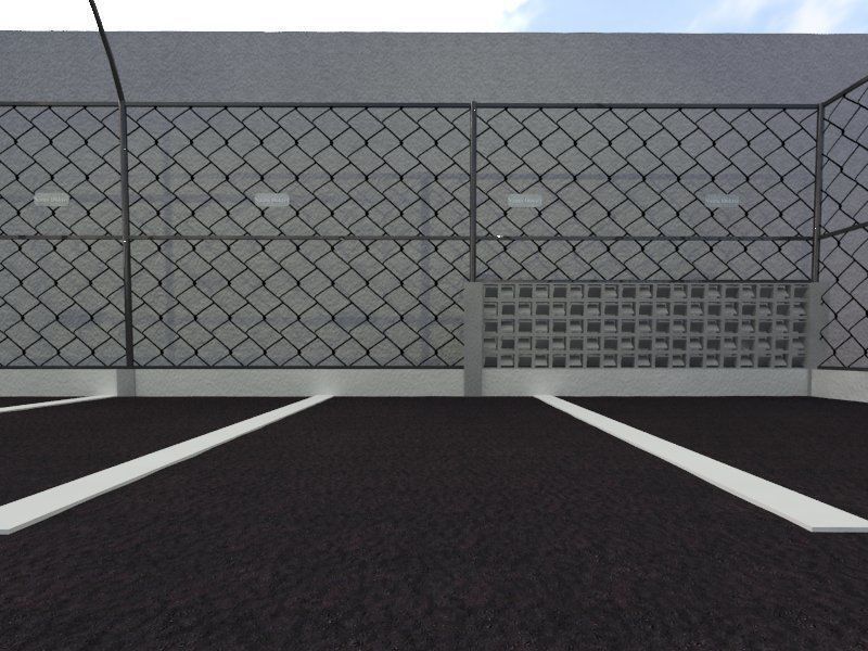 black and white parking area 3D model 3D printable | CGTrader