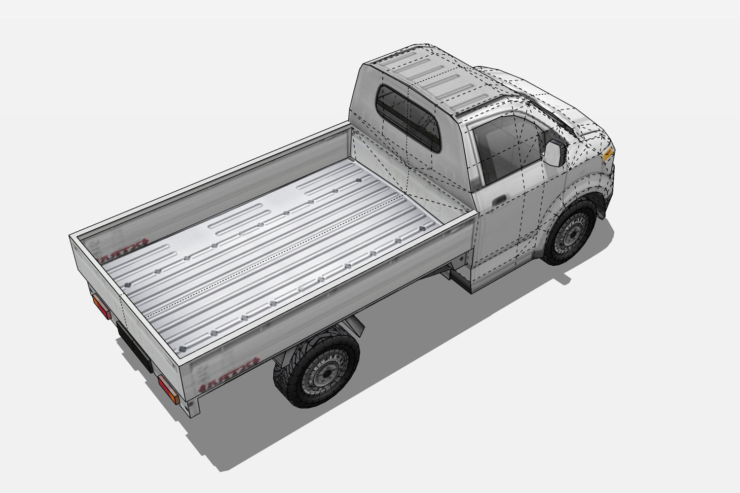 3D model Suzuki Mega Carry pickup VR / AR / low-poly | CGTrader
