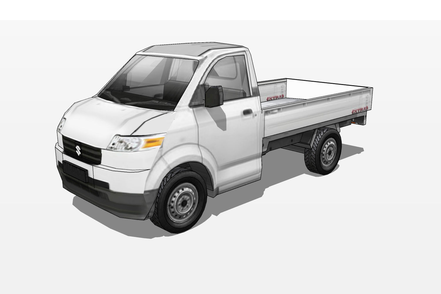 3D model Suzuki Mega Carry pickup VR / AR / low-poly | CGTrader