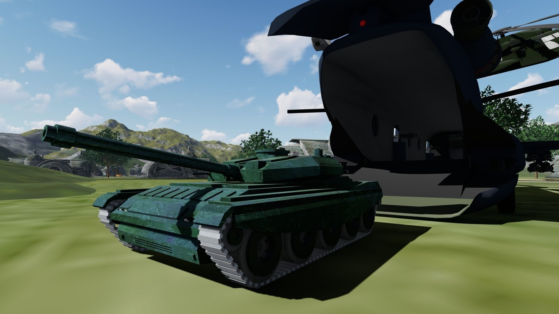 Battle Scene 3D model | CGTrader