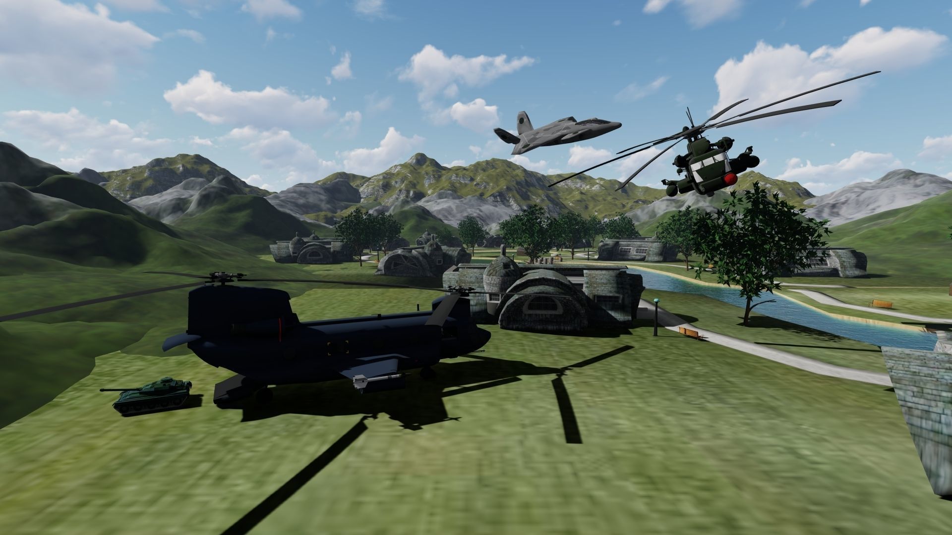 Battle Scene 3D model | CGTrader