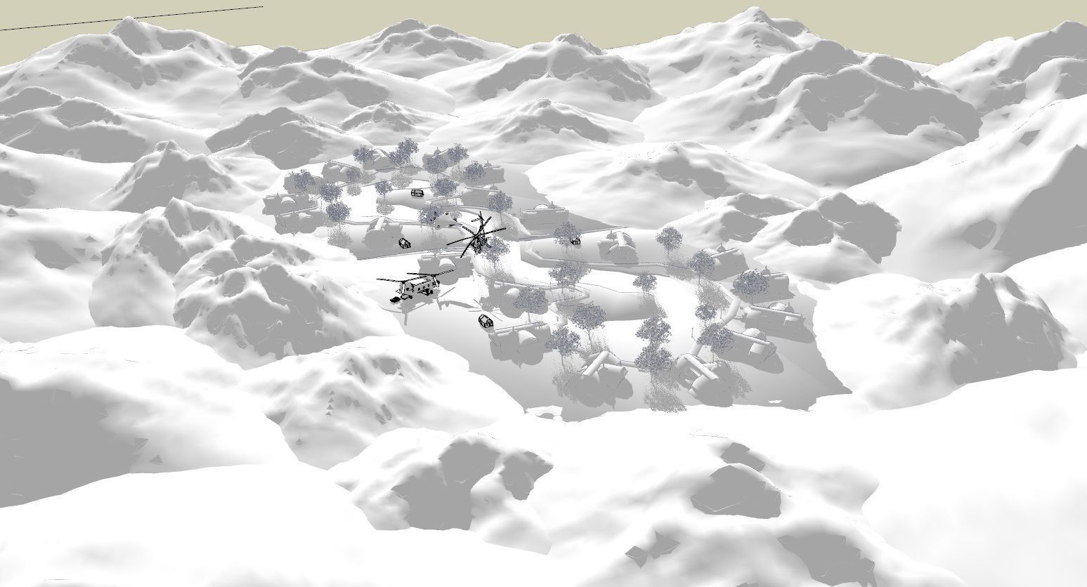 Battle Scene 3D model | CGTrader