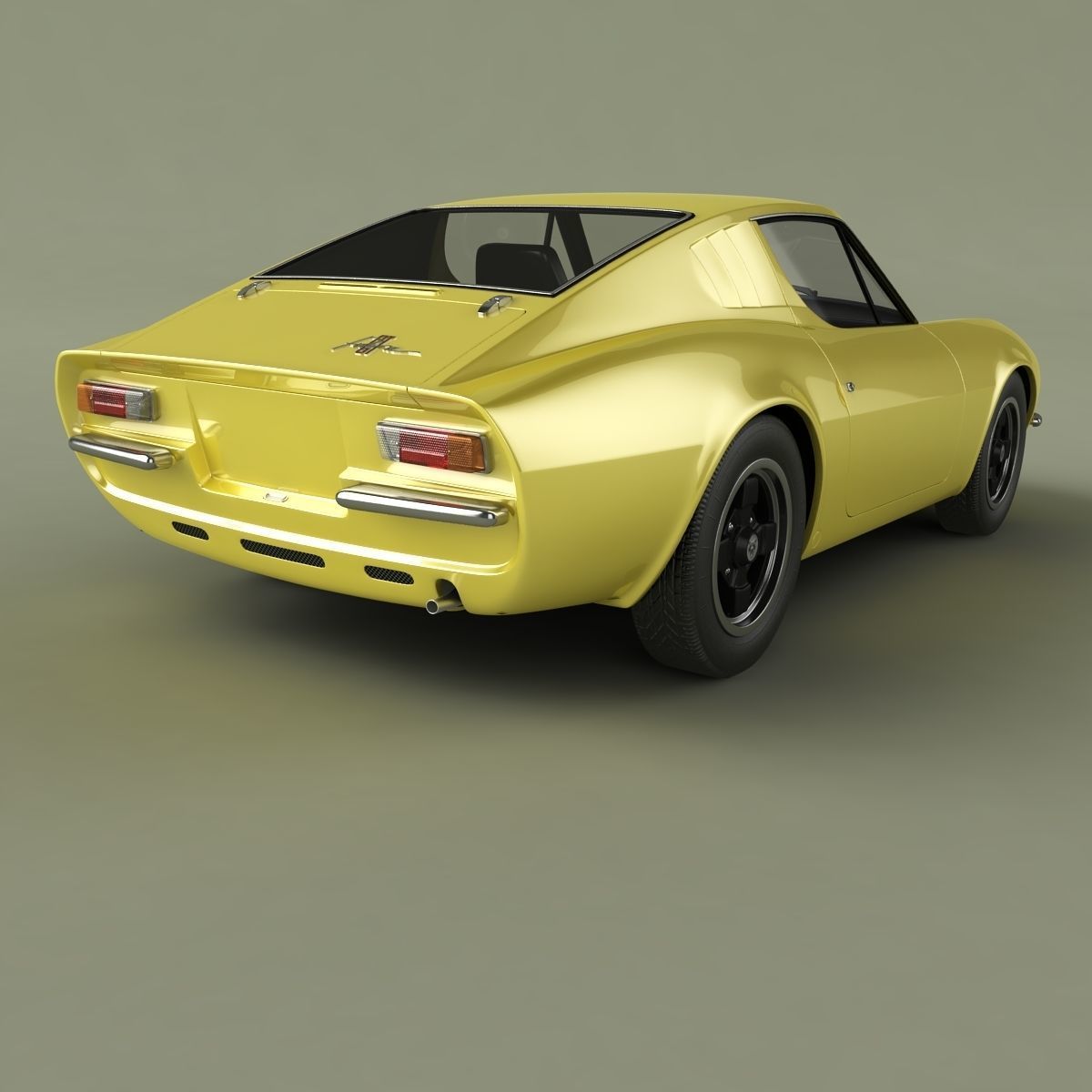 Puma GT2 Coupe 3D model | CGTrader
