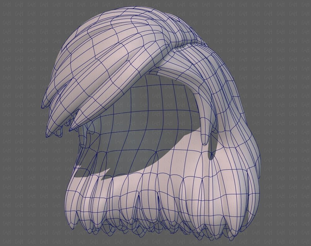 3D model Base Hair for girl V39 VR / AR / low-poly | CGTrader