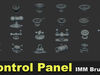 30 Control Panel IMM Brushes and 3D Models Pack 3D model | CGTrader