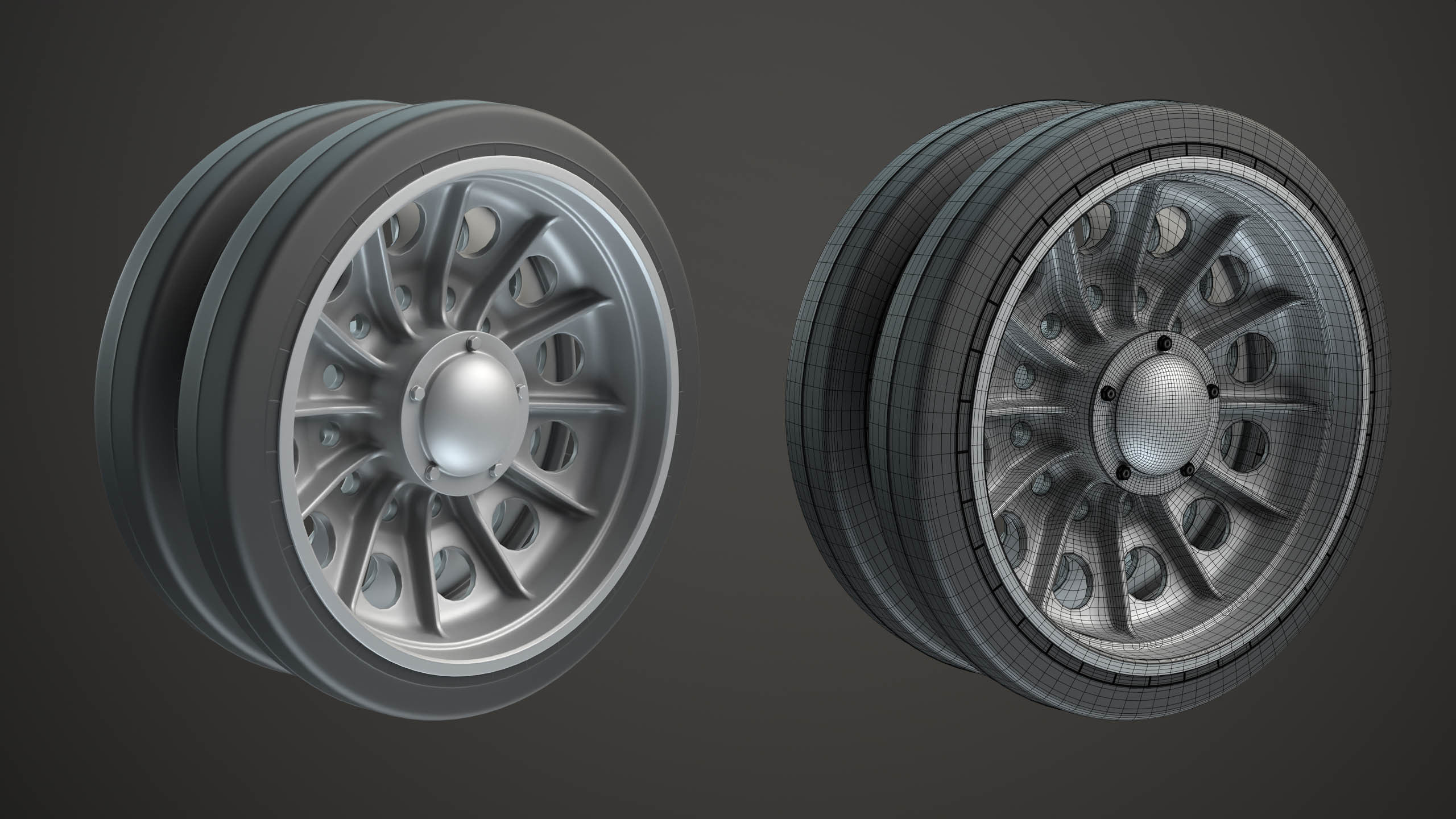Tank Wheels High-poly Vol 1 3D model | CGTrader