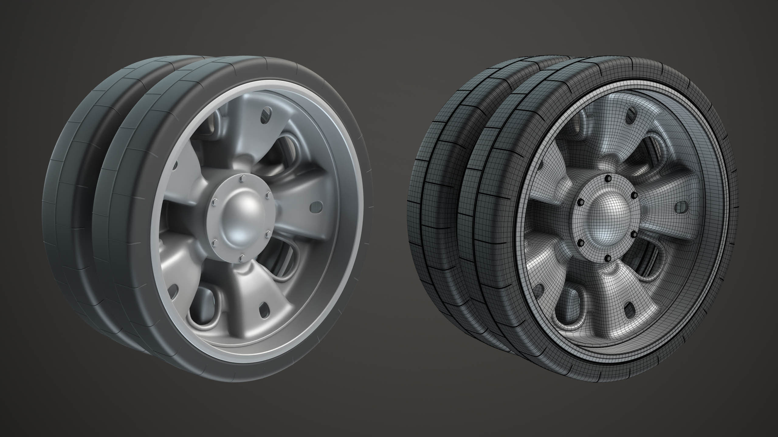 Tank Wheels High-poly Vol 1 3D model | CGTrader