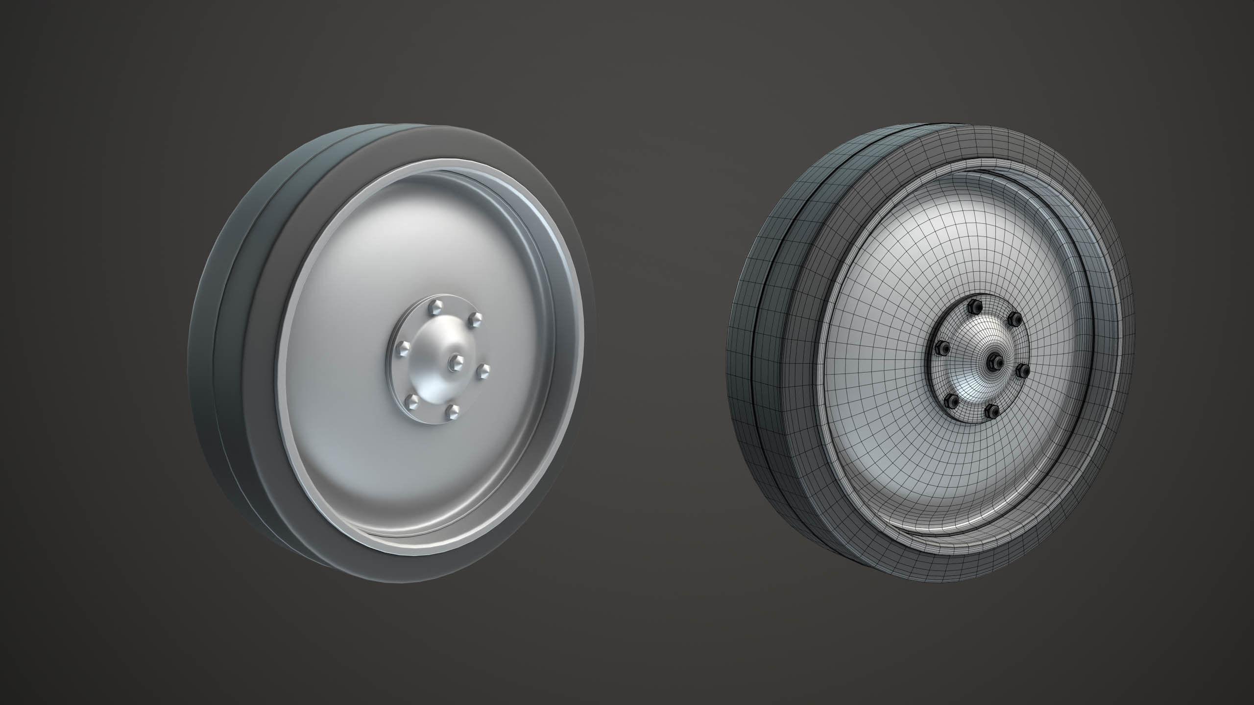 Tank Wheels High-poly Vol 1 3D model | CGTrader