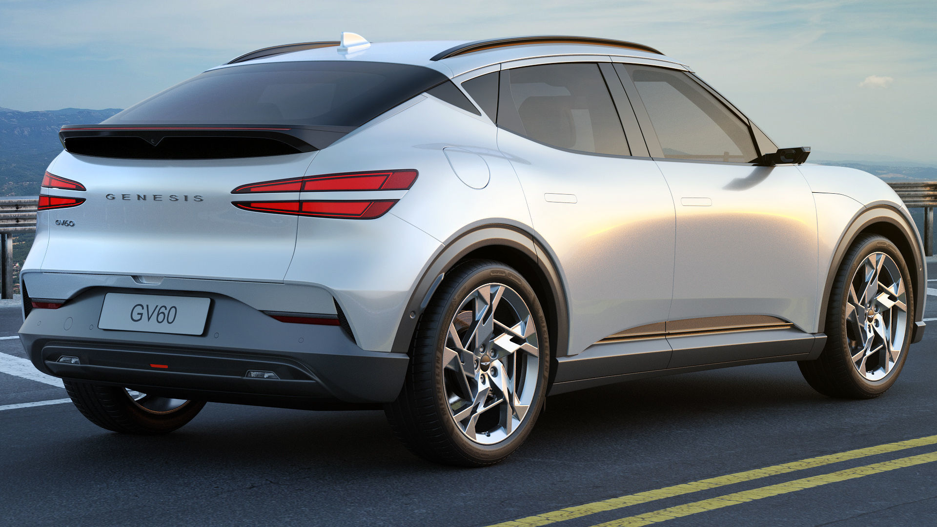 Genesis GV60 2022 3D model | CGTrader