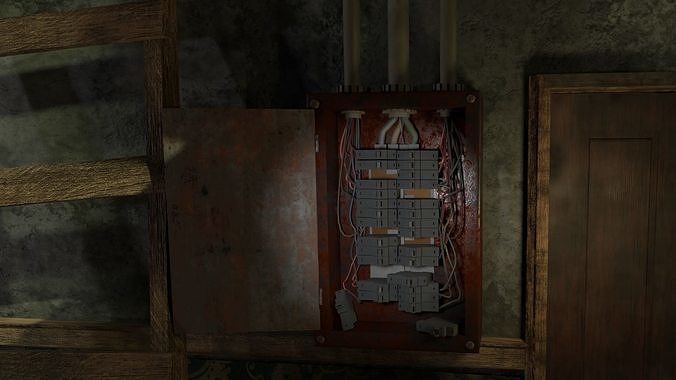 Fusebox 3D model | CGTrader