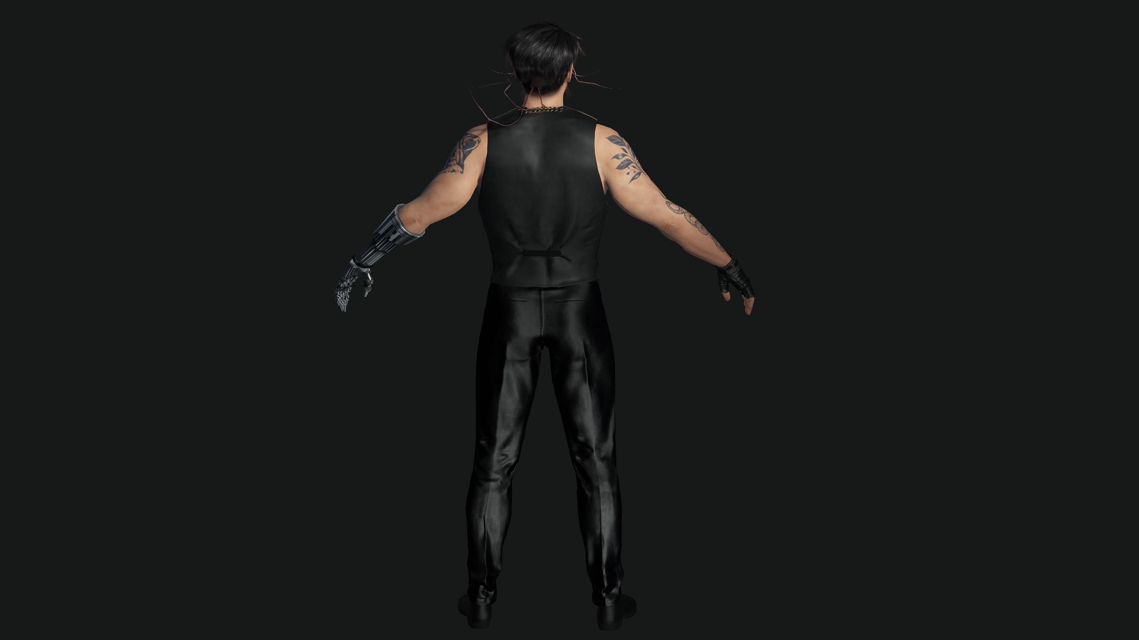 3D model AAA 3D REALISTIC JAPANESE MALE CHARACTER - YAKUZA ASIAN FACE ...