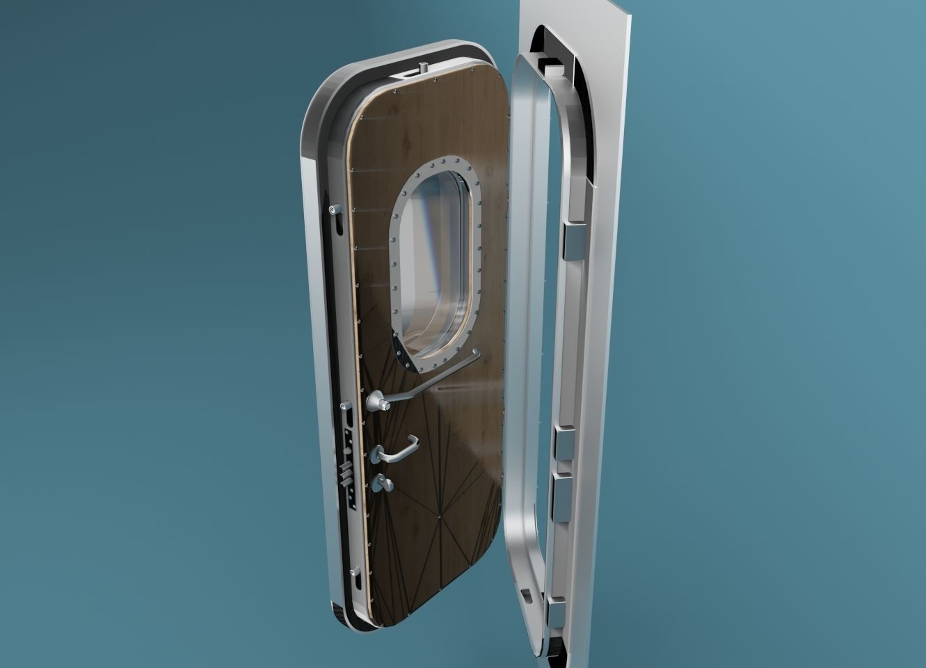 Ship Door 3D model | CGTrader