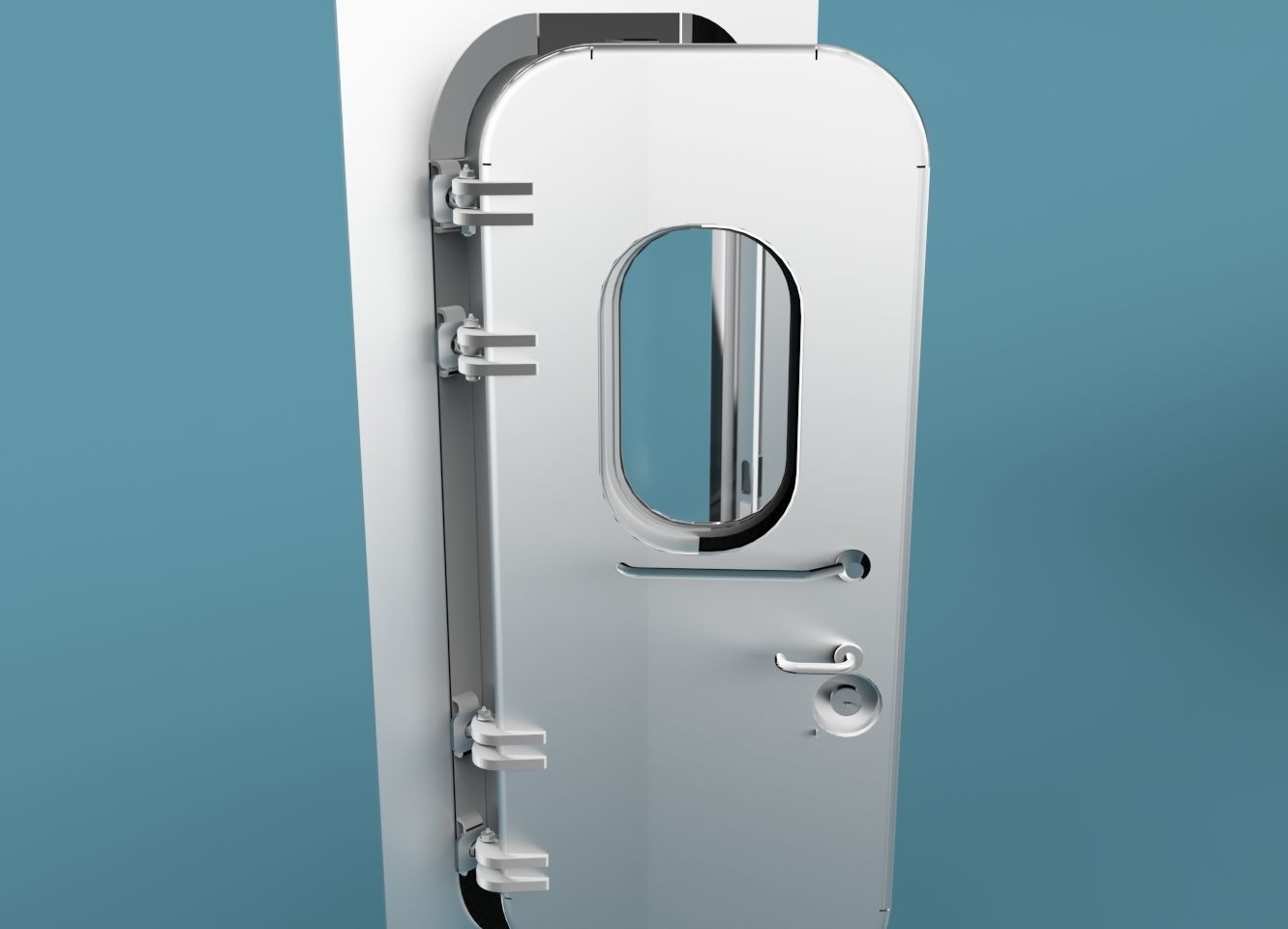 Ship Door 3D model | CGTrader