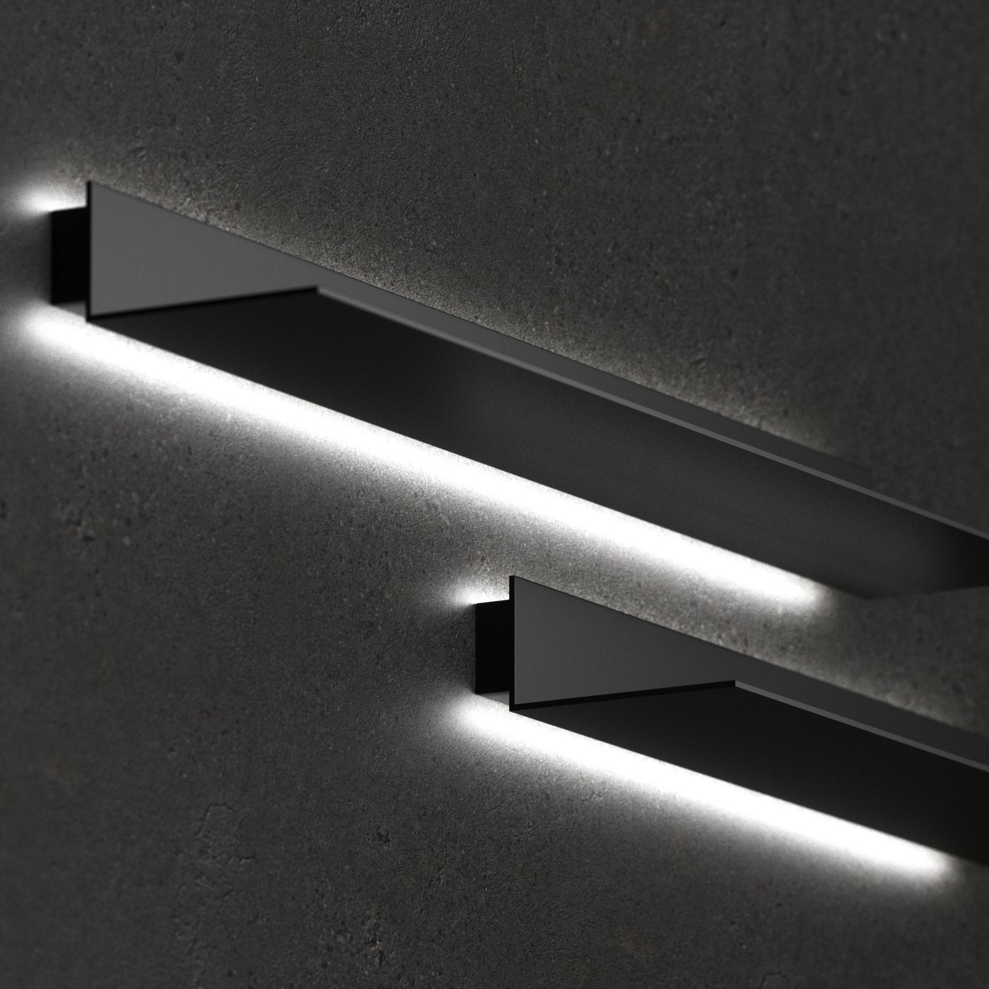 Shelf Wall Lamp 3D model | CGTrader
