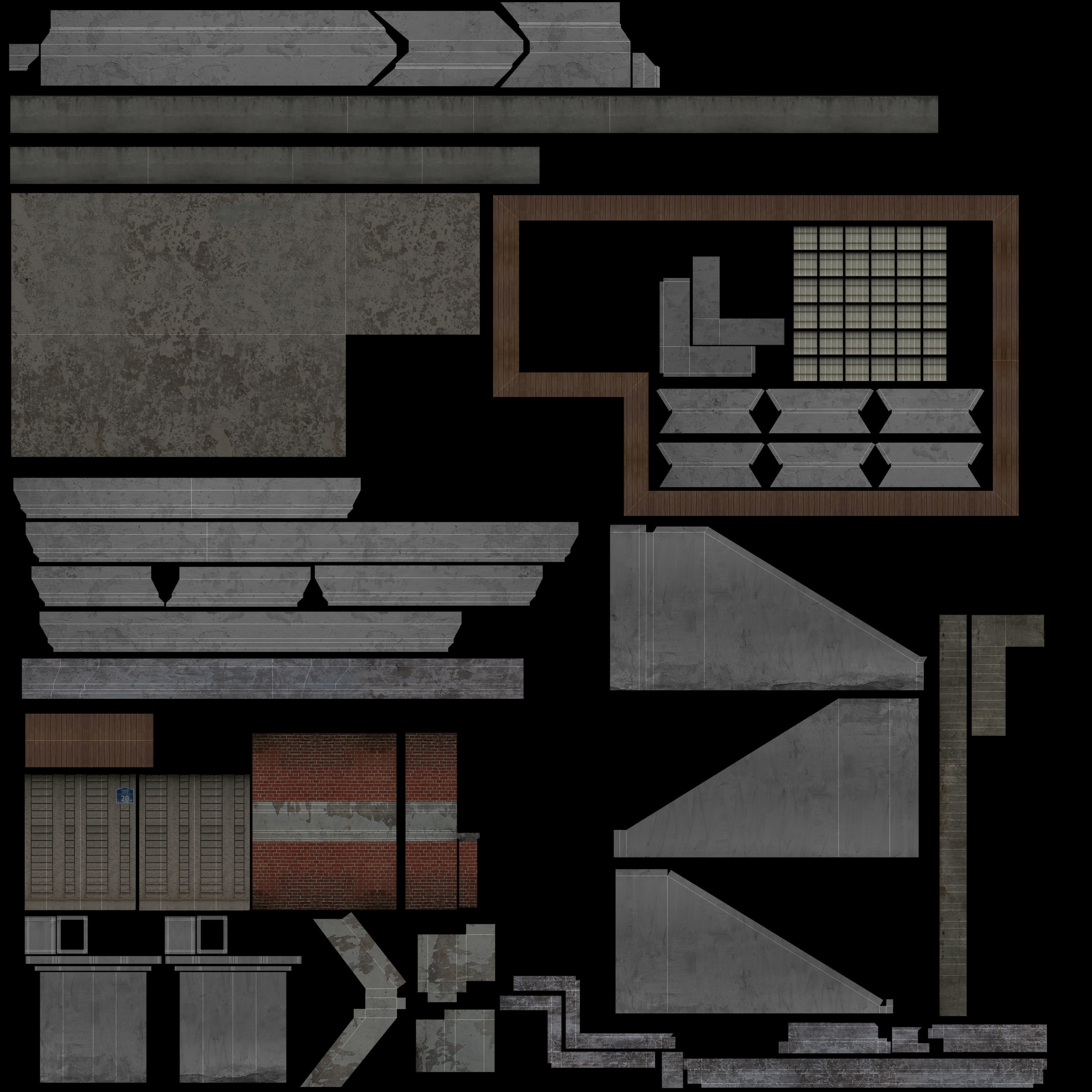 3D model Guam-gil Townhouse VR / AR / low-poly | CGTrader