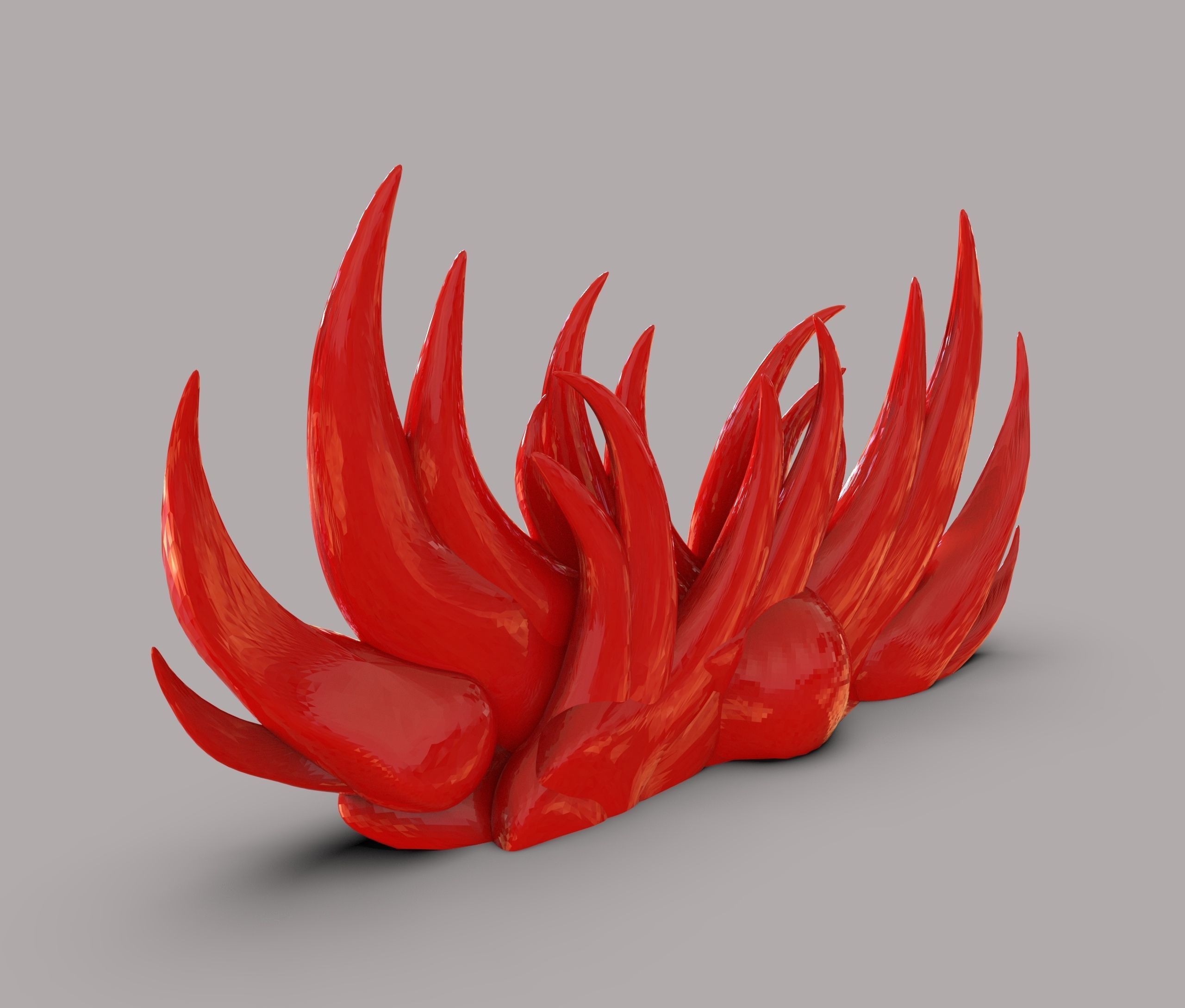 Fire Effect 3D model 3D printable | CGTrader