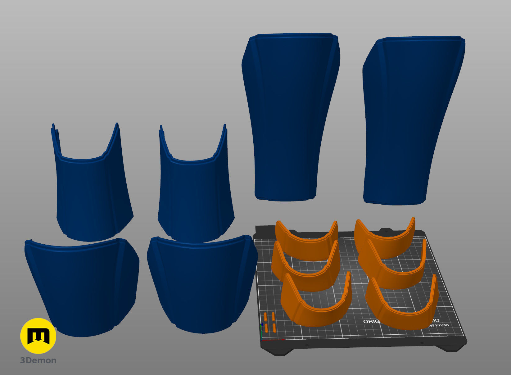 Ahsoka Shin Armor - The Mandalorian 3D model 3D printable | CGTrader