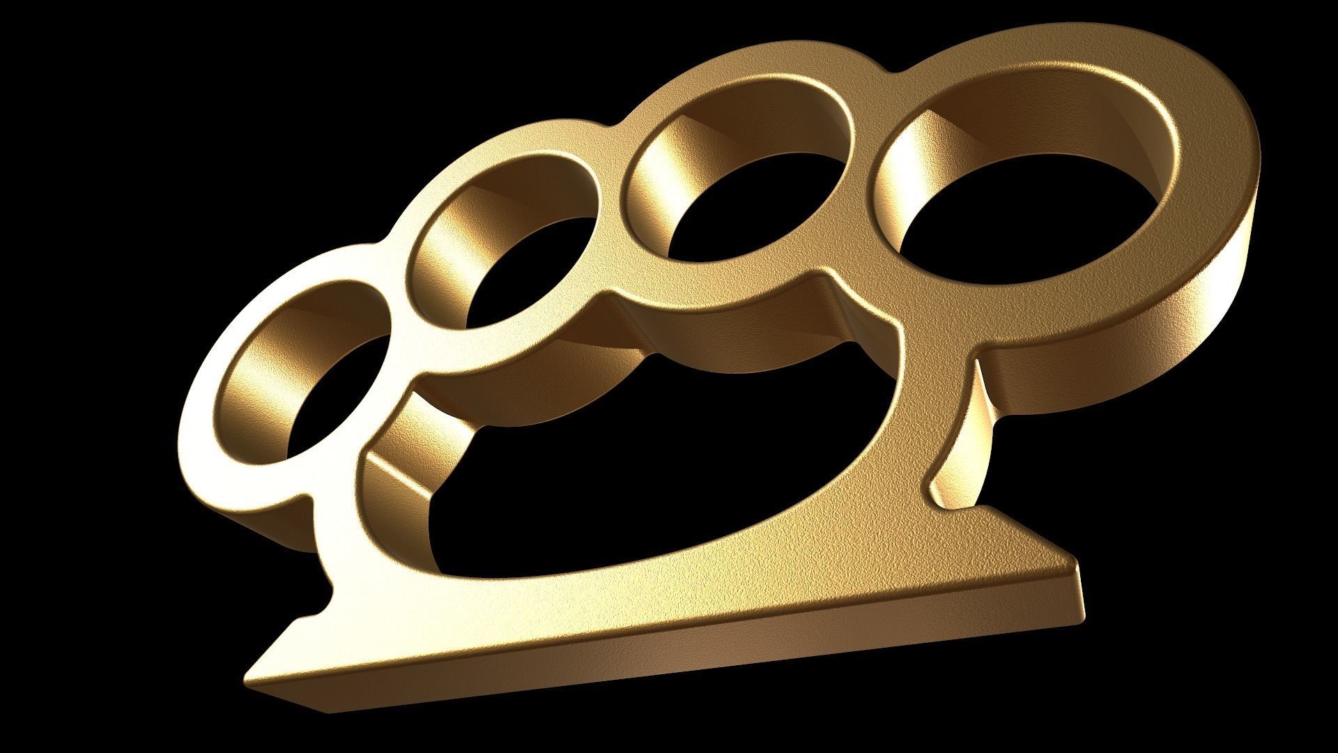 Brass Knuckles 3D model | CGTrader