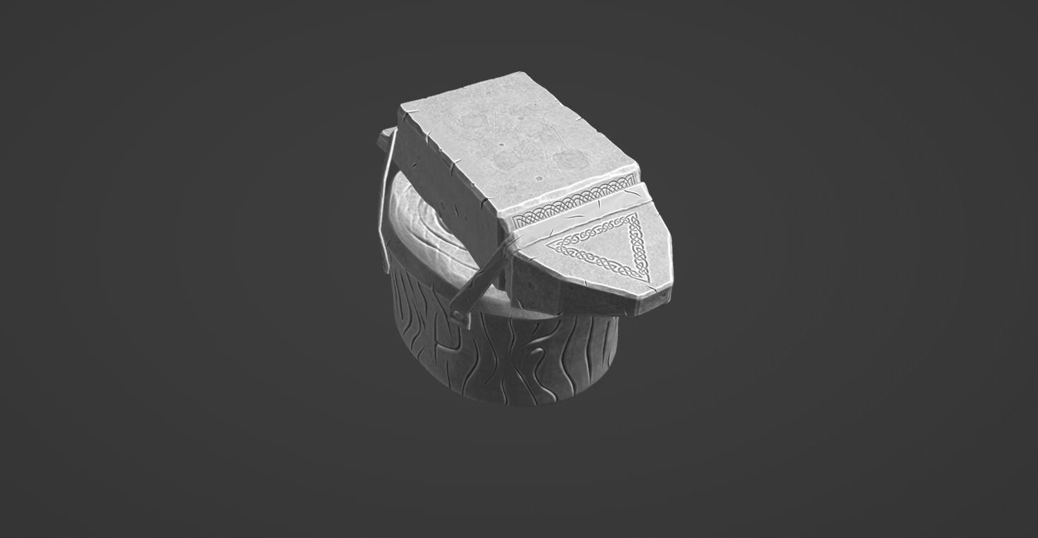 3D model Low Poly Game Ready Stylized Anvil VR / AR / low-poly | CGTrader