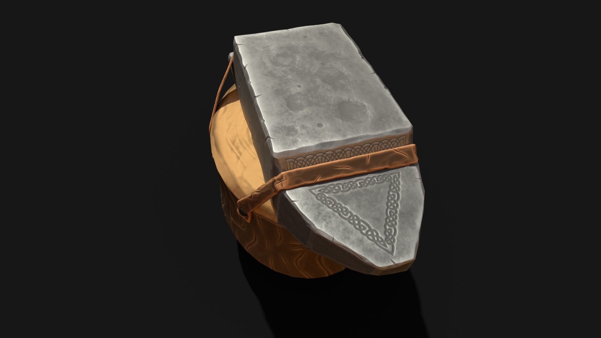 3D model Low Poly Game Ready Stylized Anvil VR / AR / low-poly | CGTrader