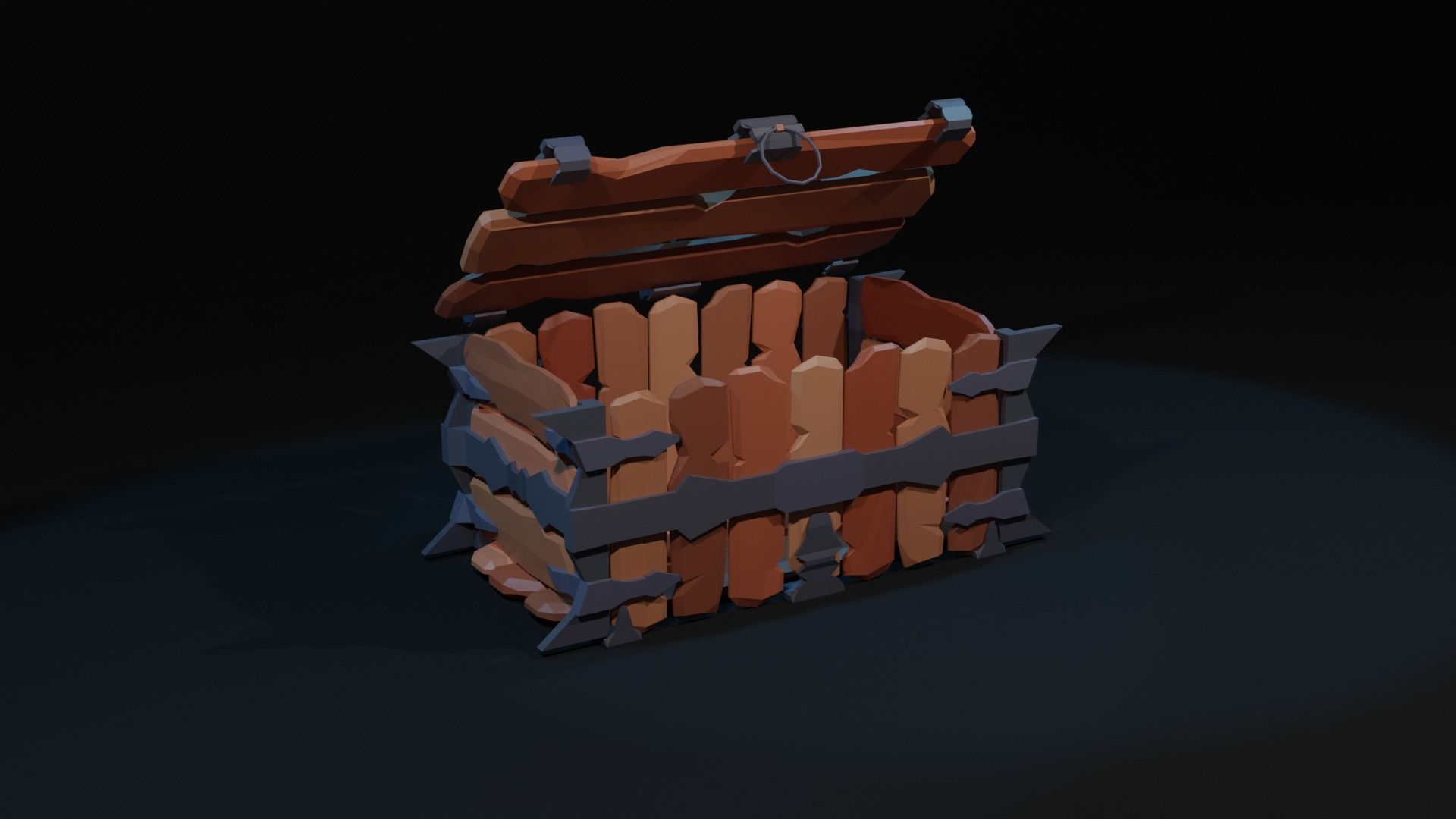 3D model Chest Asset 5 Object VR / AR / low-poly | CGTrader