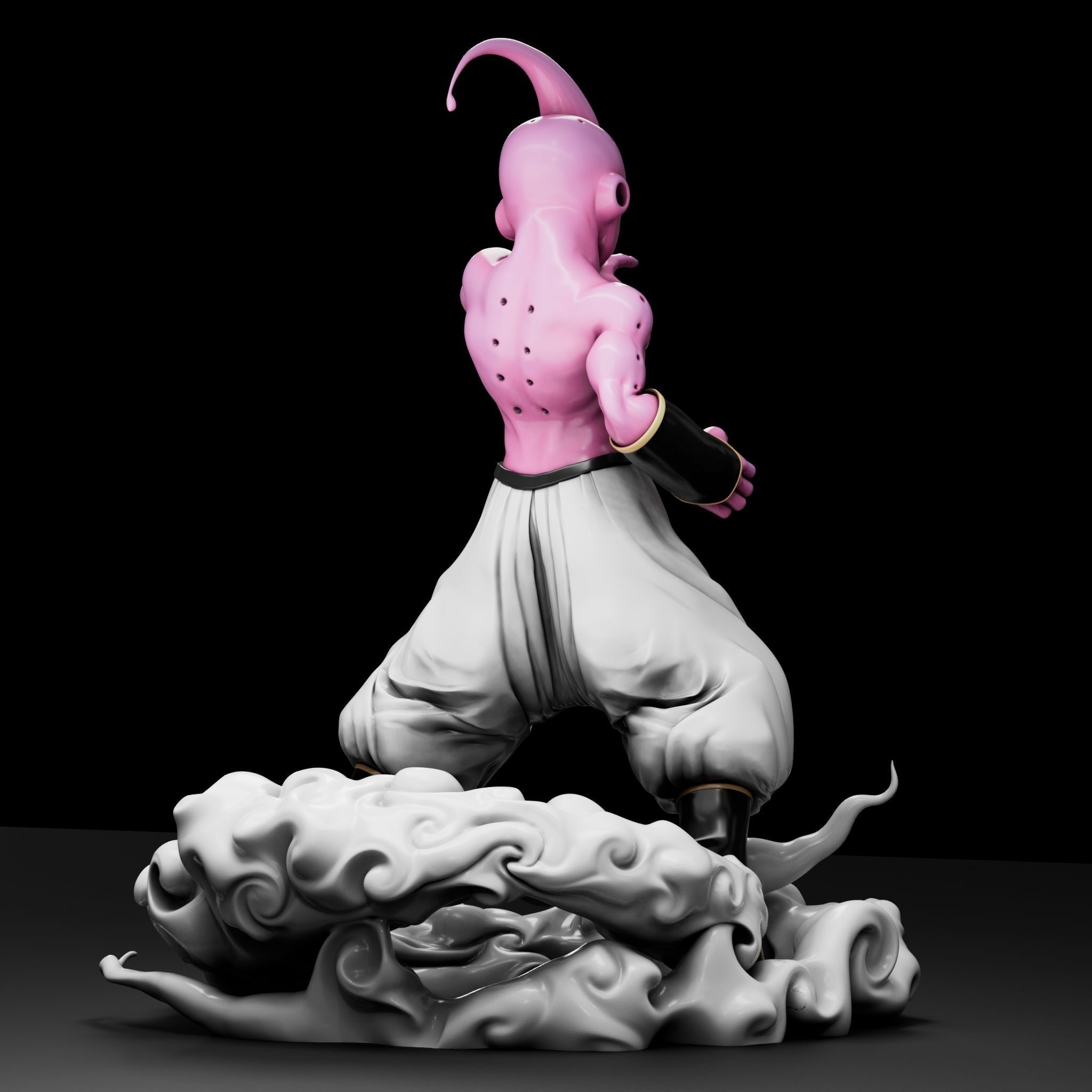 Kid Bu - Majin Bu - Dragonball Z - Dragon Ball - dragonball 3D model 3D ...