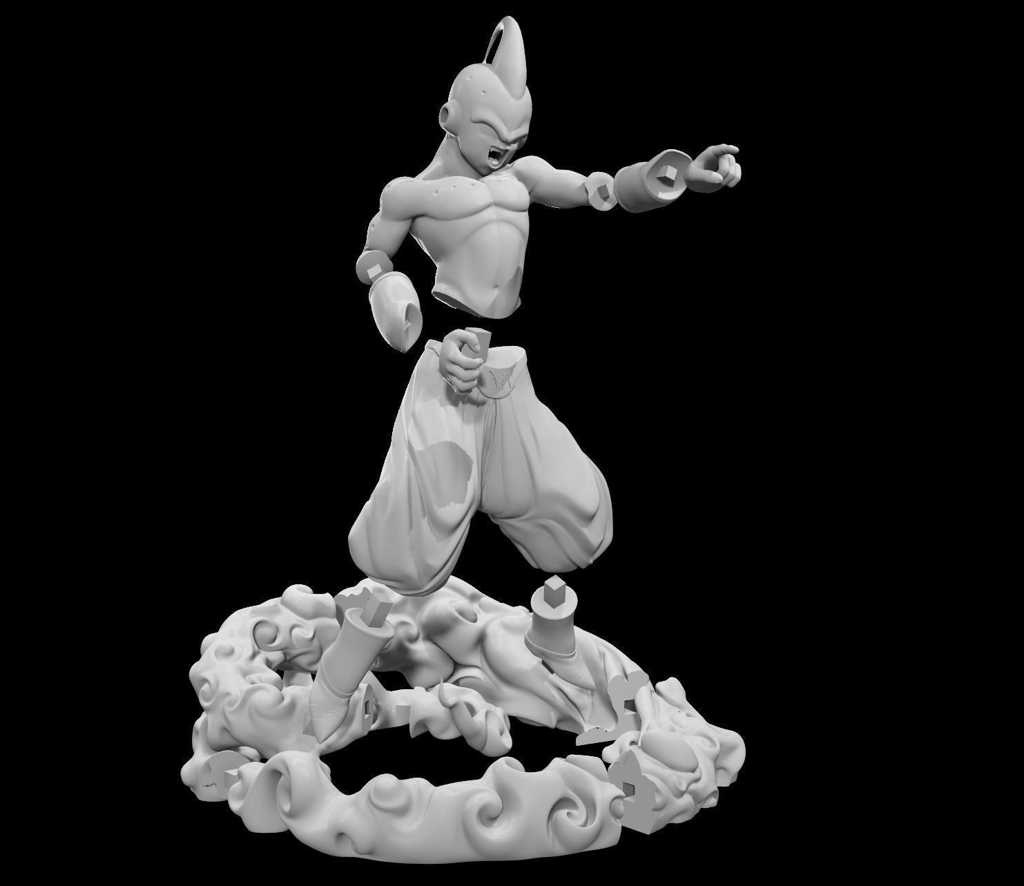 Kid Bu - Majin Bu - Dragonball Z - Dragon Ball - dragonball 3D model 3D ...