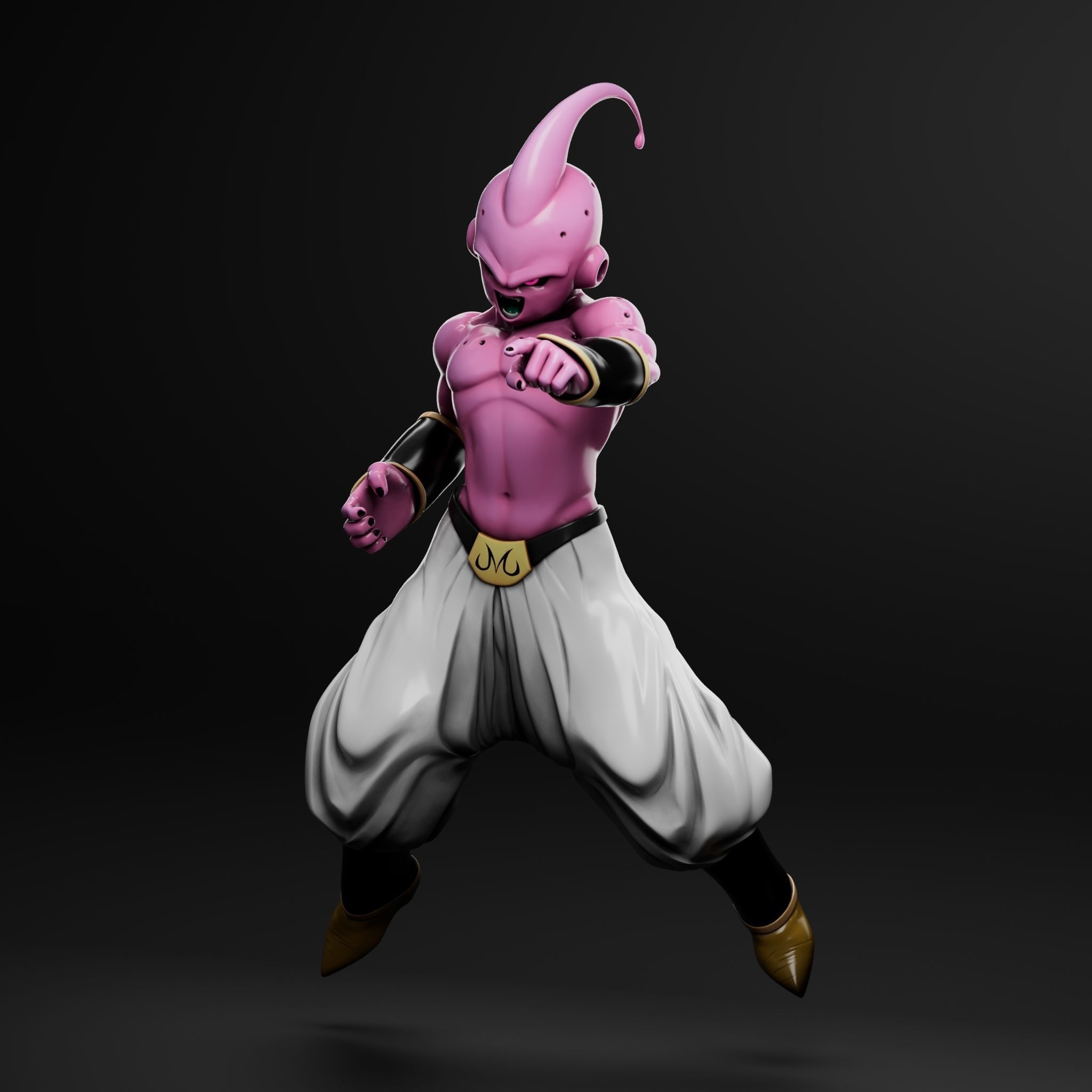 Kid Bu - Majin Bu - Dragonball Z - Dragon Ball - dragonball 3D model 3D ...
