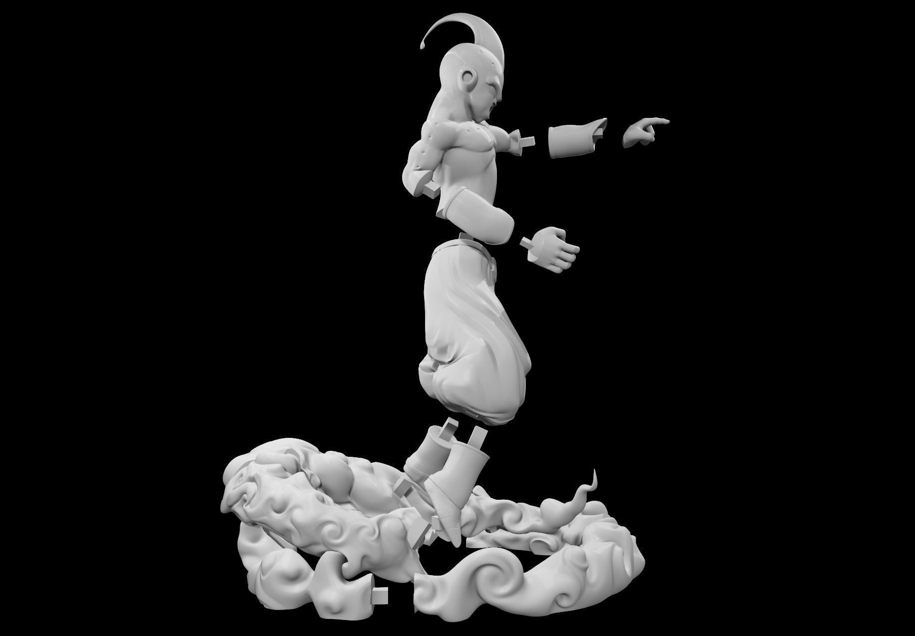 Kid Bu - Majin Bu - Dragonball Z - Dragon Ball - dragonball 3D model 3D ...