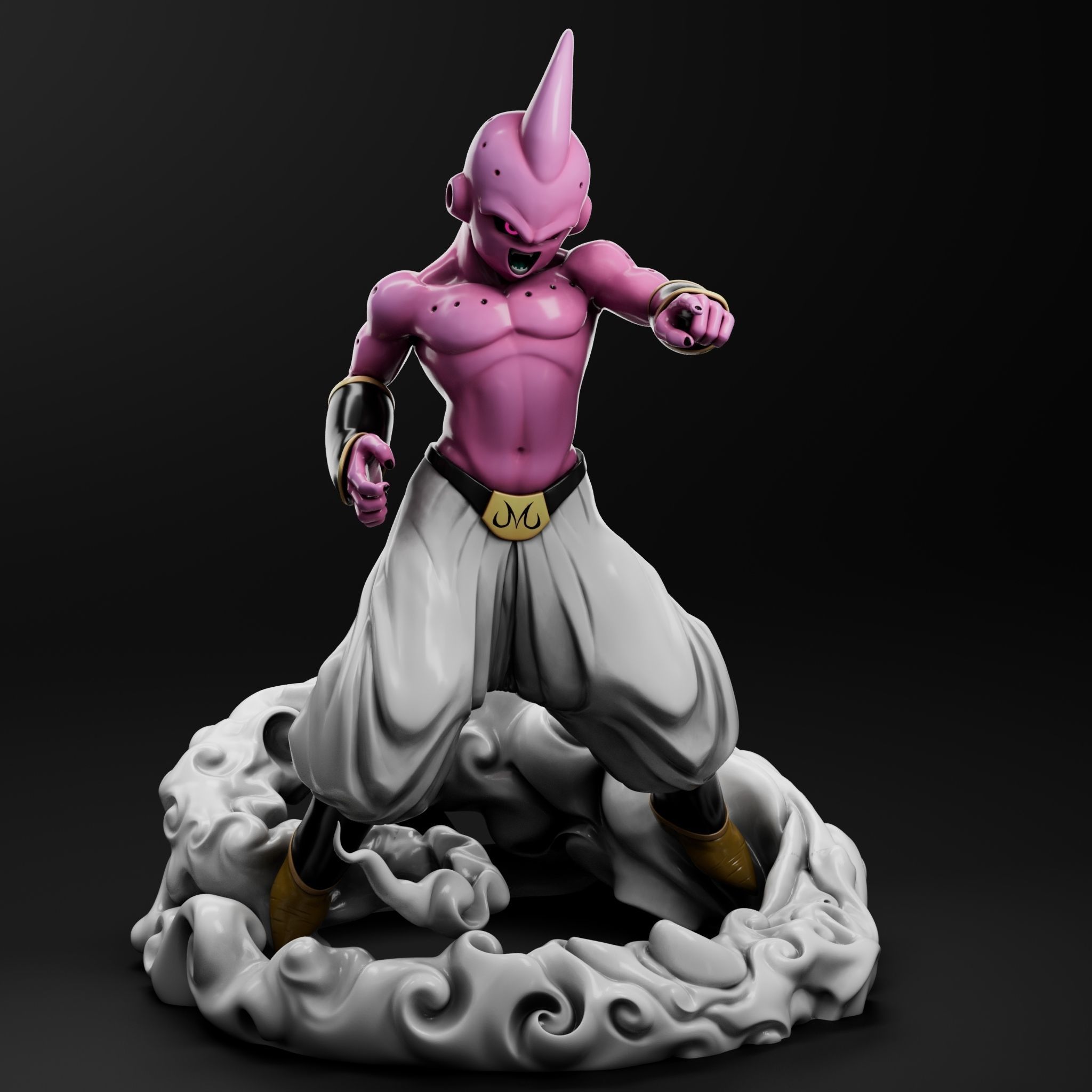 Kid Bu - Majin Bu - Dragonball Z - Dragon Ball - dragonball 3D model 3D ...
