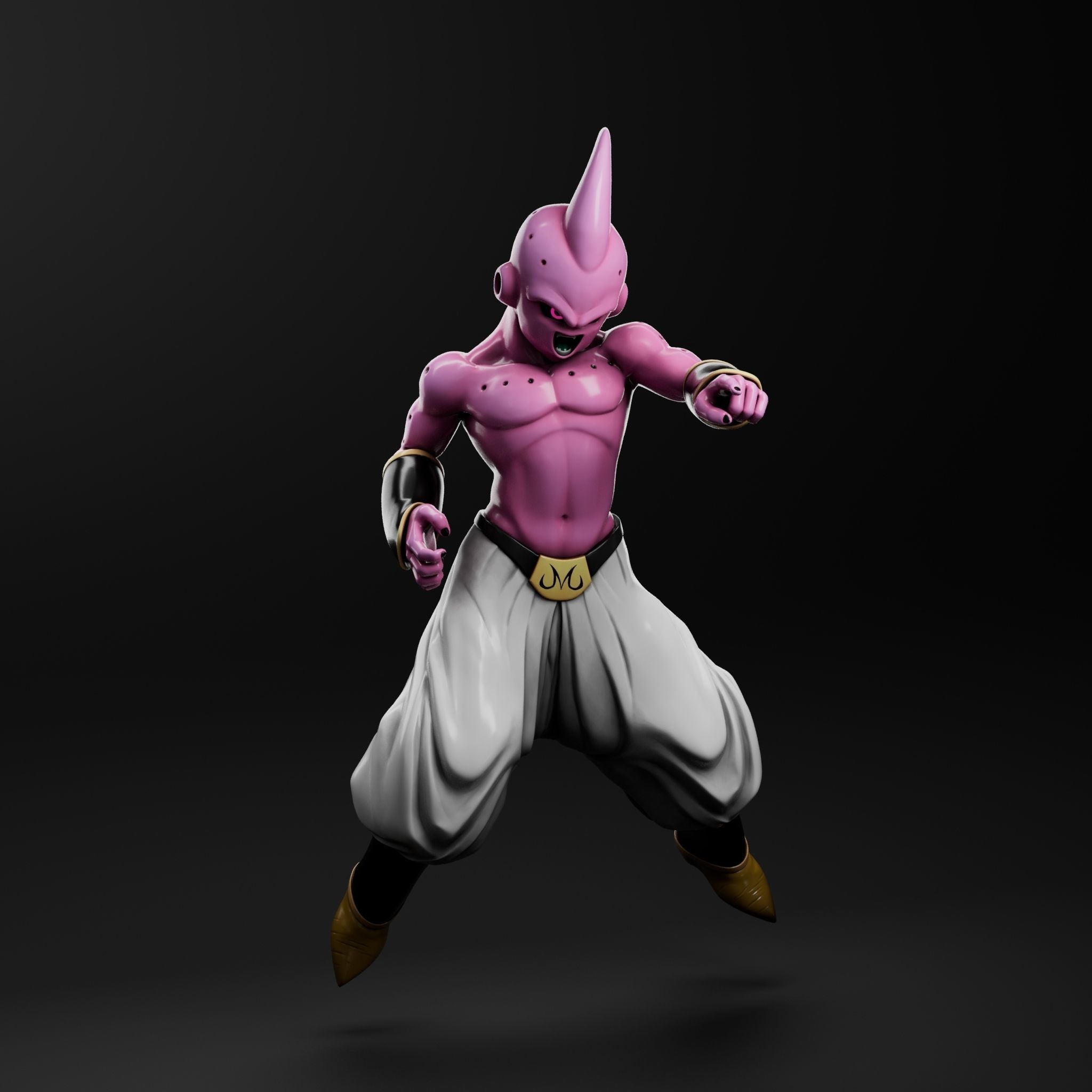 Kid Bu - Majin Bu - Dragonball Z - Dragon Ball - dragonball 3D model 3D ...