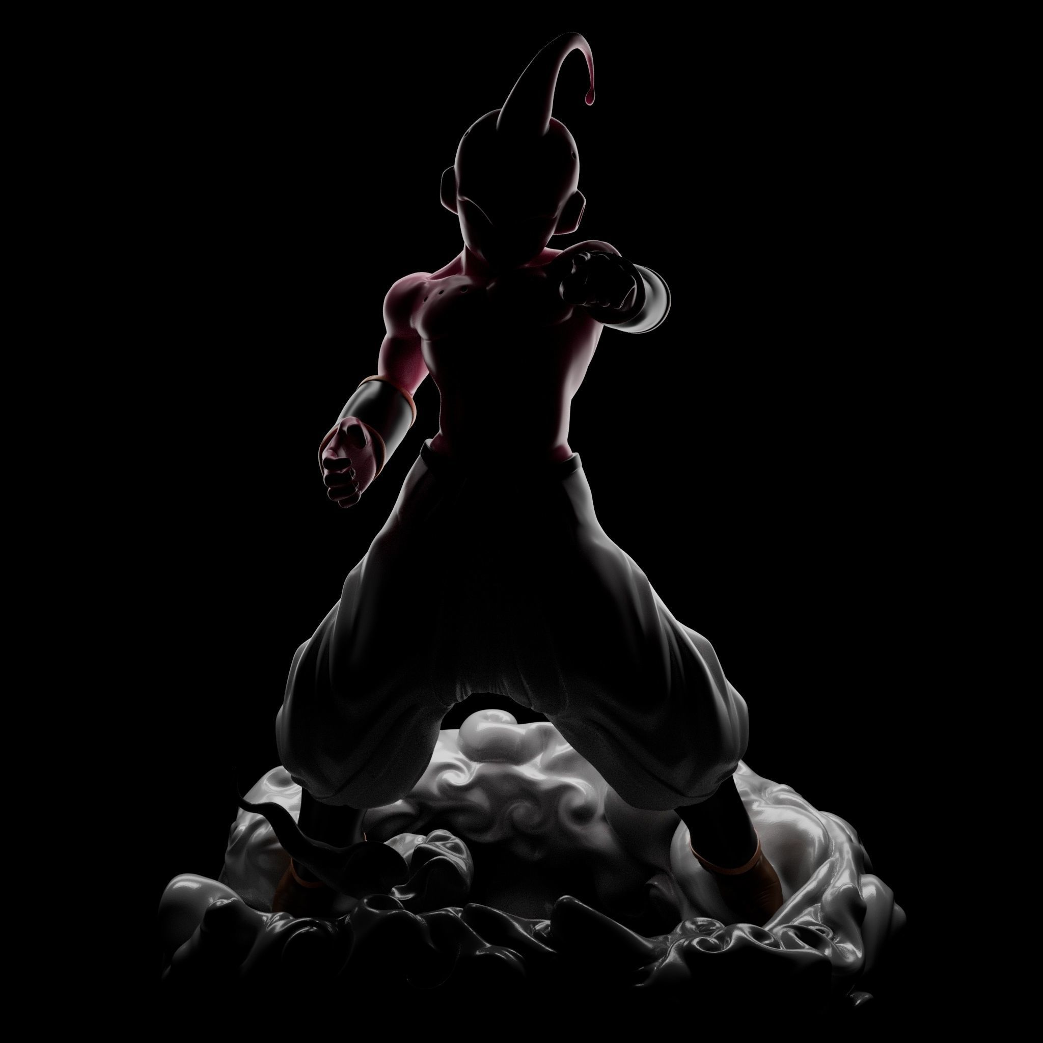 Kid Bu - Majin Bu - Dragonball Z - Dragon Ball - dragonball 3D model 3D ...