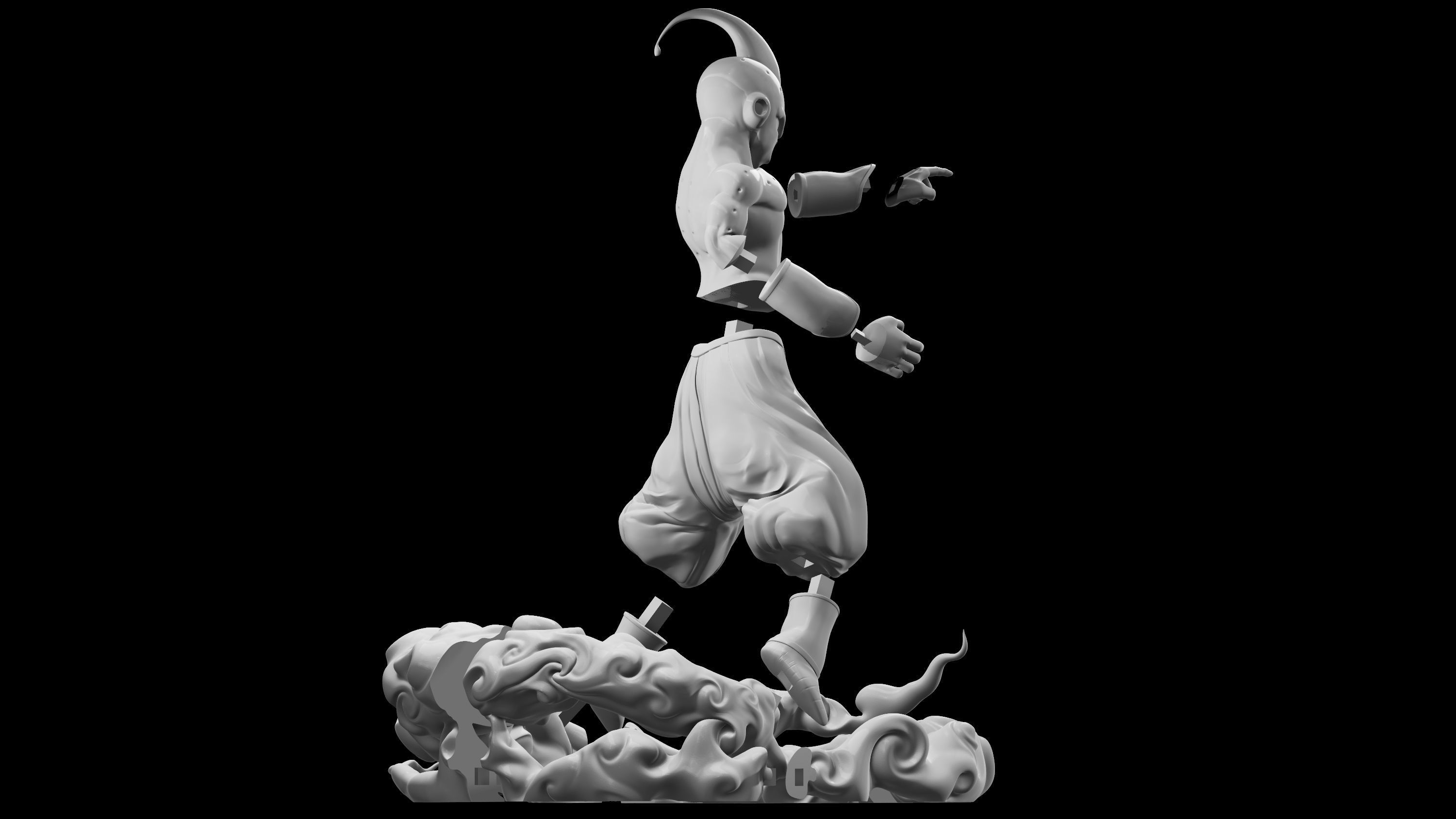 Kid Bu - Majin Bu - Dragonball Z - Dragon Ball - dragonball 3D model 3D ...