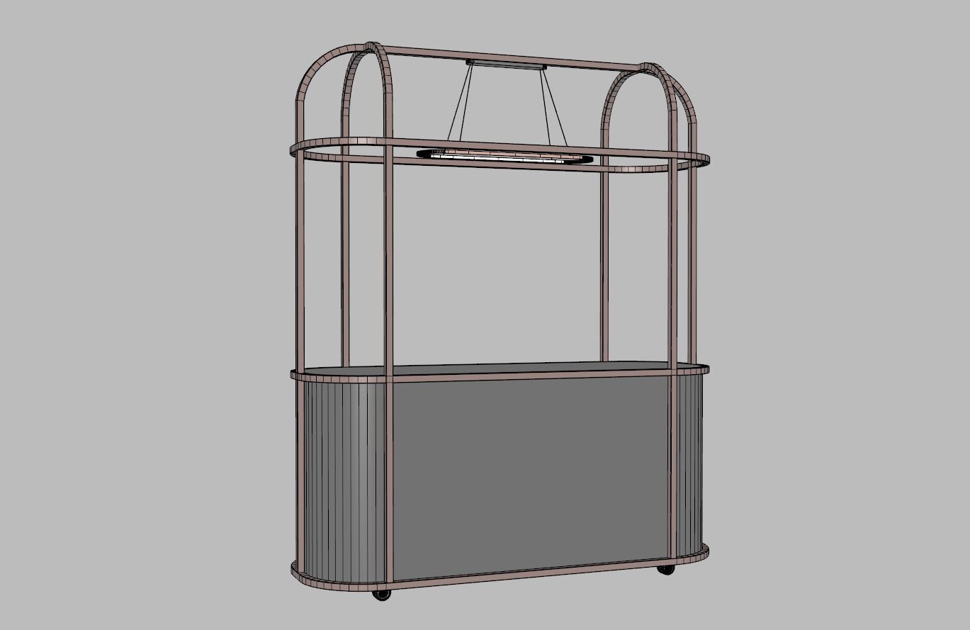 Food Display Stand 3D model | CGTrader