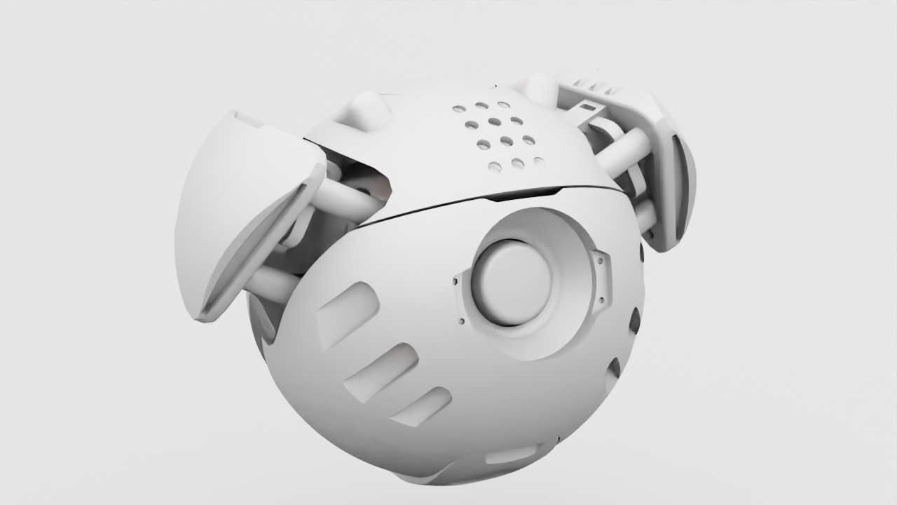 BALL DROID RIGGED free 3D model rigged | CGTrader