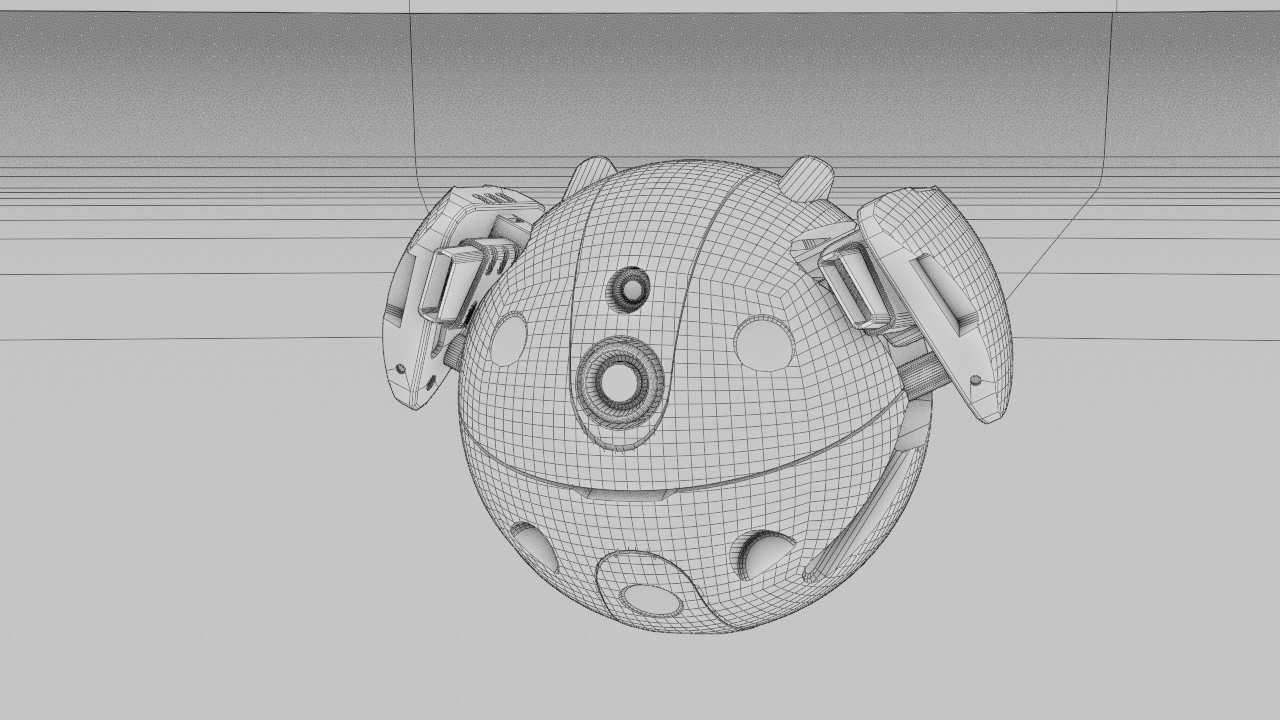 BALL DROID RIGGED free 3D model rigged | CGTrader