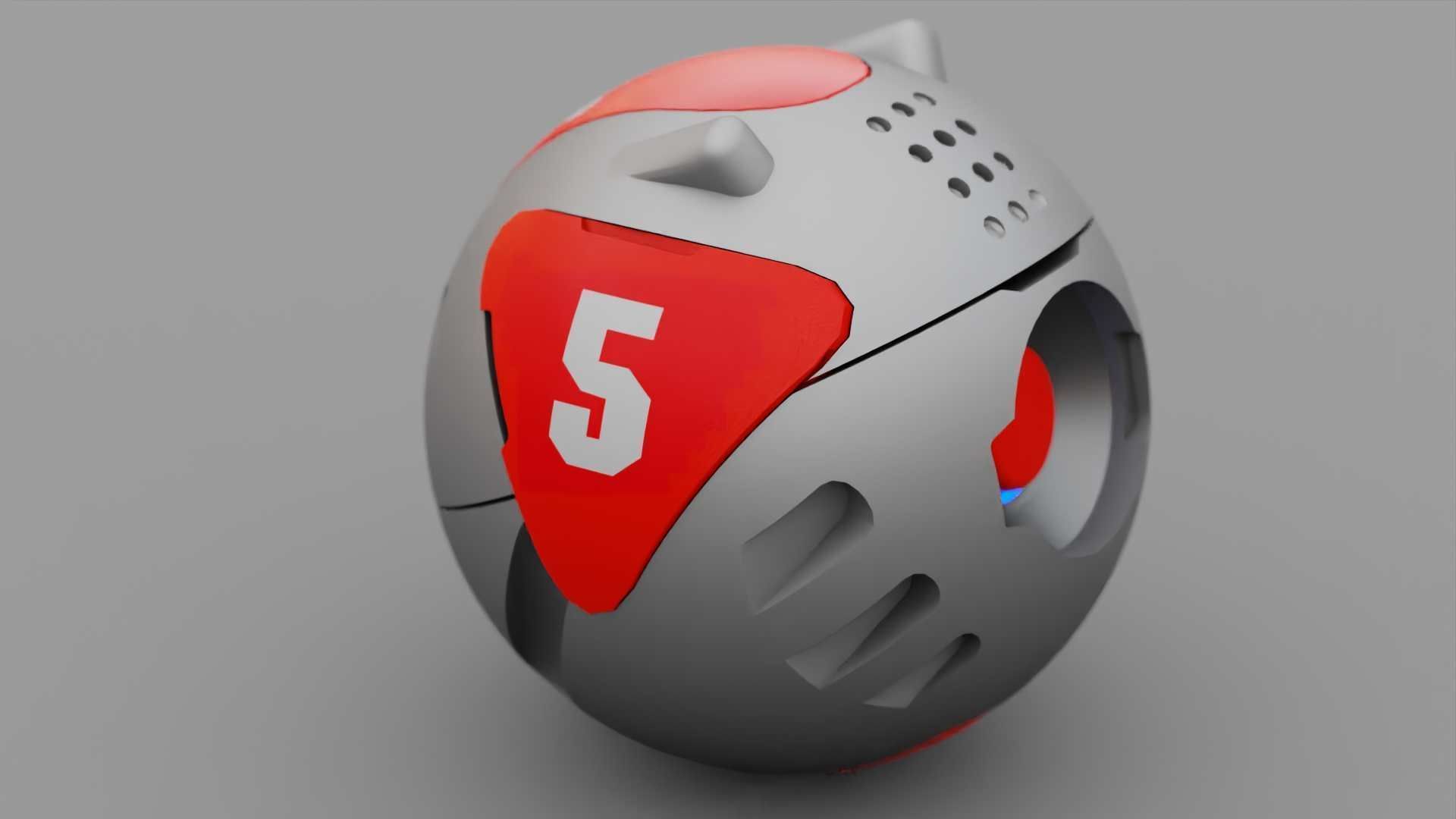 BALL DROID RIGGED free 3D model rigged | CGTrader