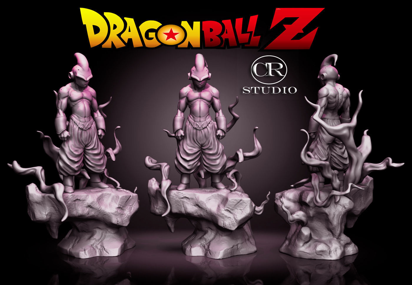 kid buu 3D model | CGTrader