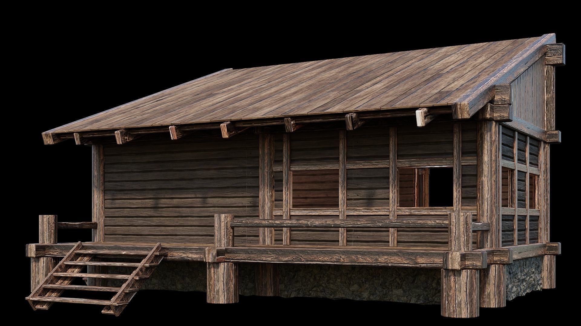 3D model Medieval Houses 14 - 4K Textures Game Ready VR / AR / low-poly ...