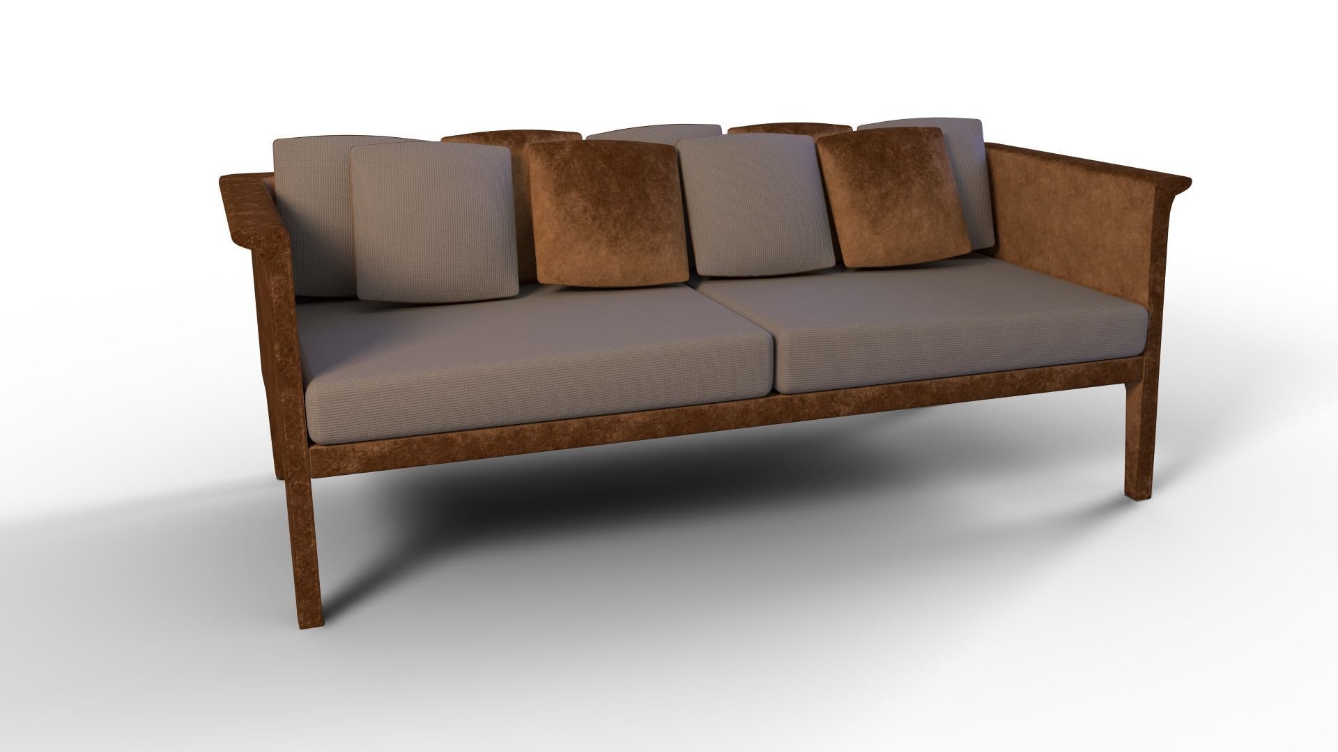 Franz Sofa Couch Fabric Vintage PBR 4k Texture 3D model | CGTrader