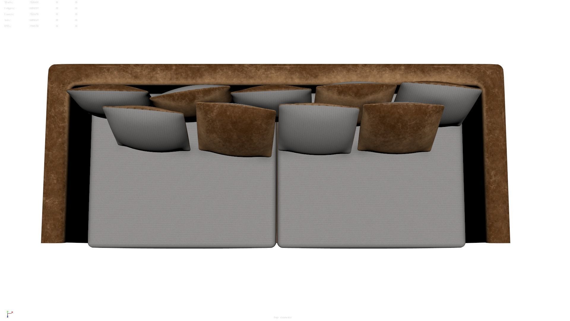 Franz Sofa Couch Fabric Vintage PBR 4k Texture 3D model | CGTrader