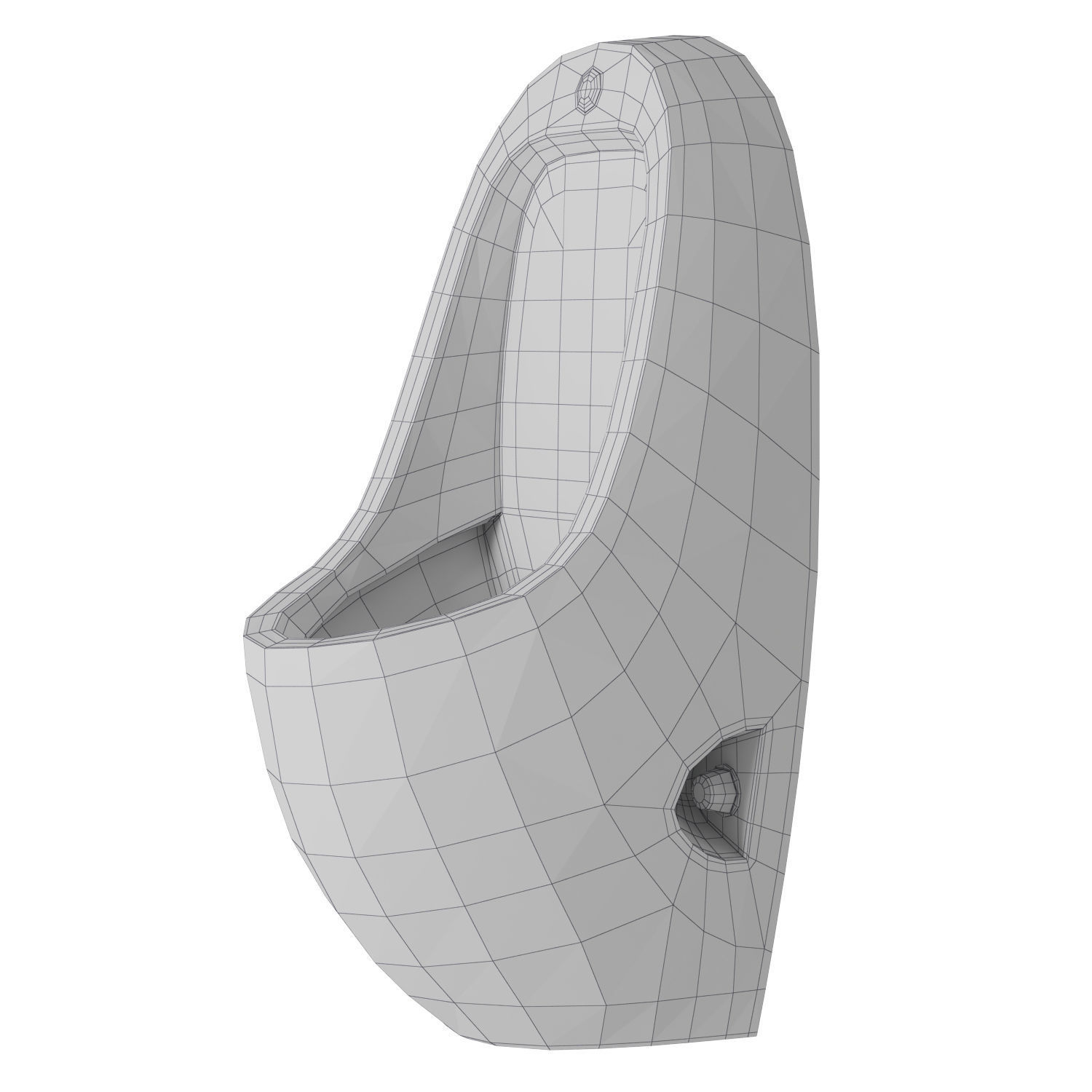 Laufen Tamaro Siphonic urinal internal water inlet 3D model | CGTrader