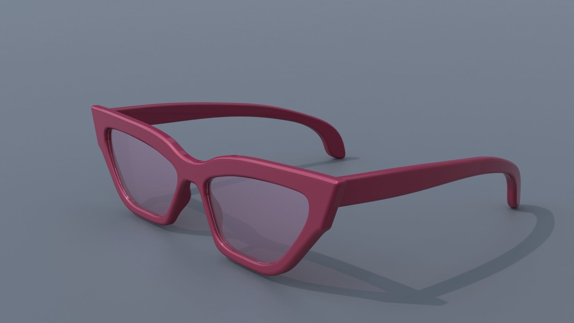 Fashion woman sun glasses 3D model | CGTrader