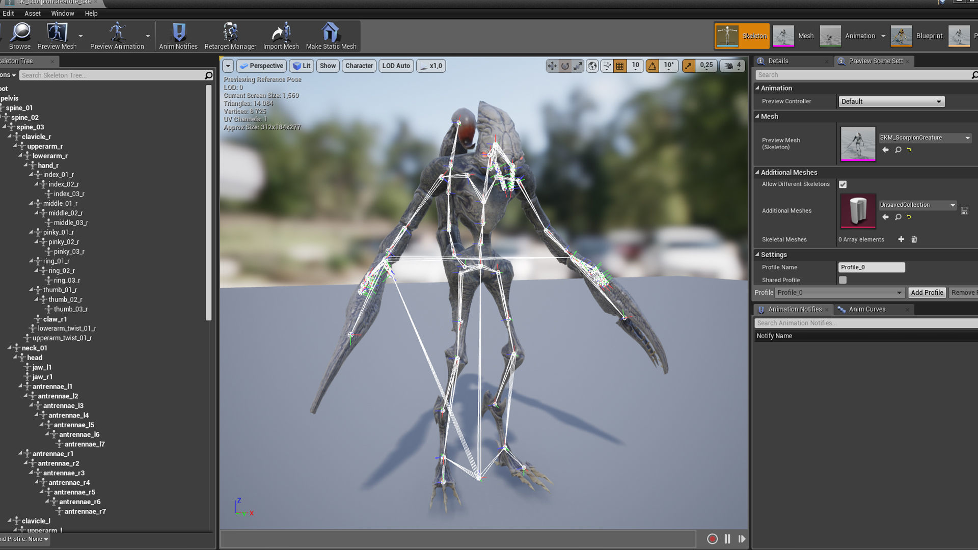 3D model Scorpion Creature VR / AR / low-poly rigged animated | CGTrader