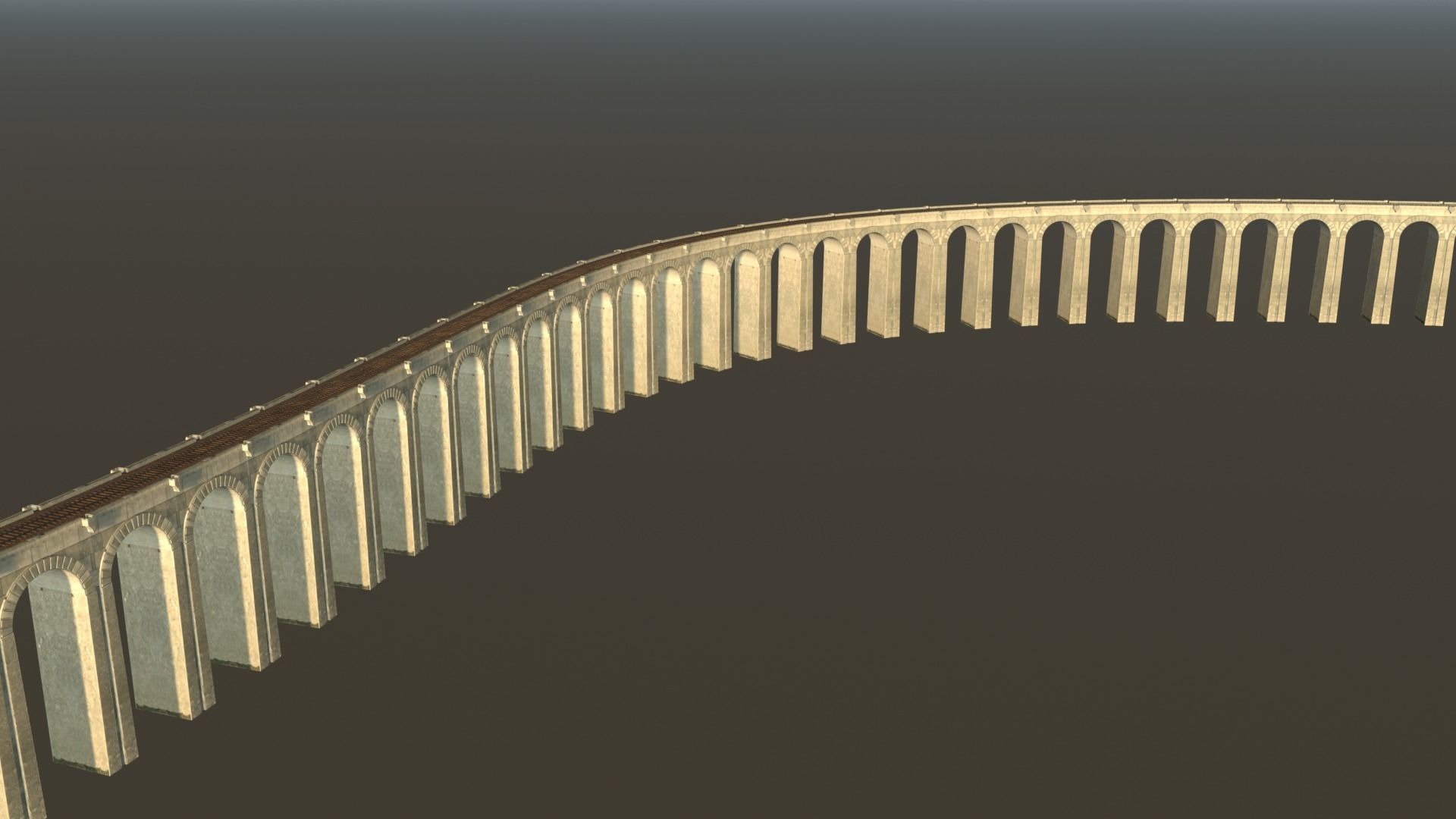 Viaduct Arch Bridge 3D model | CGTrader