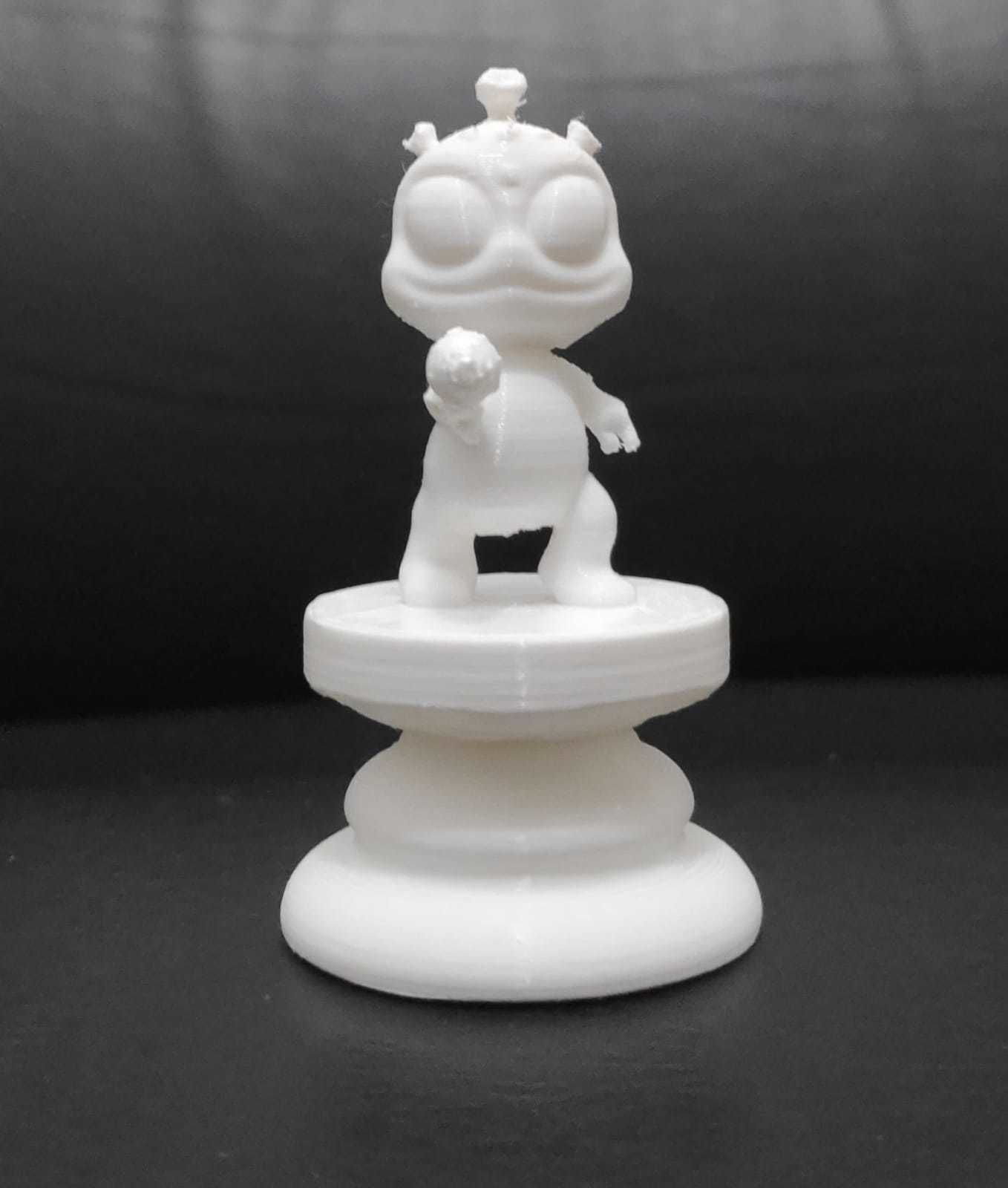 Space Chess - Warrior Alien - Pawn 3D model 3D printable | CGTrader