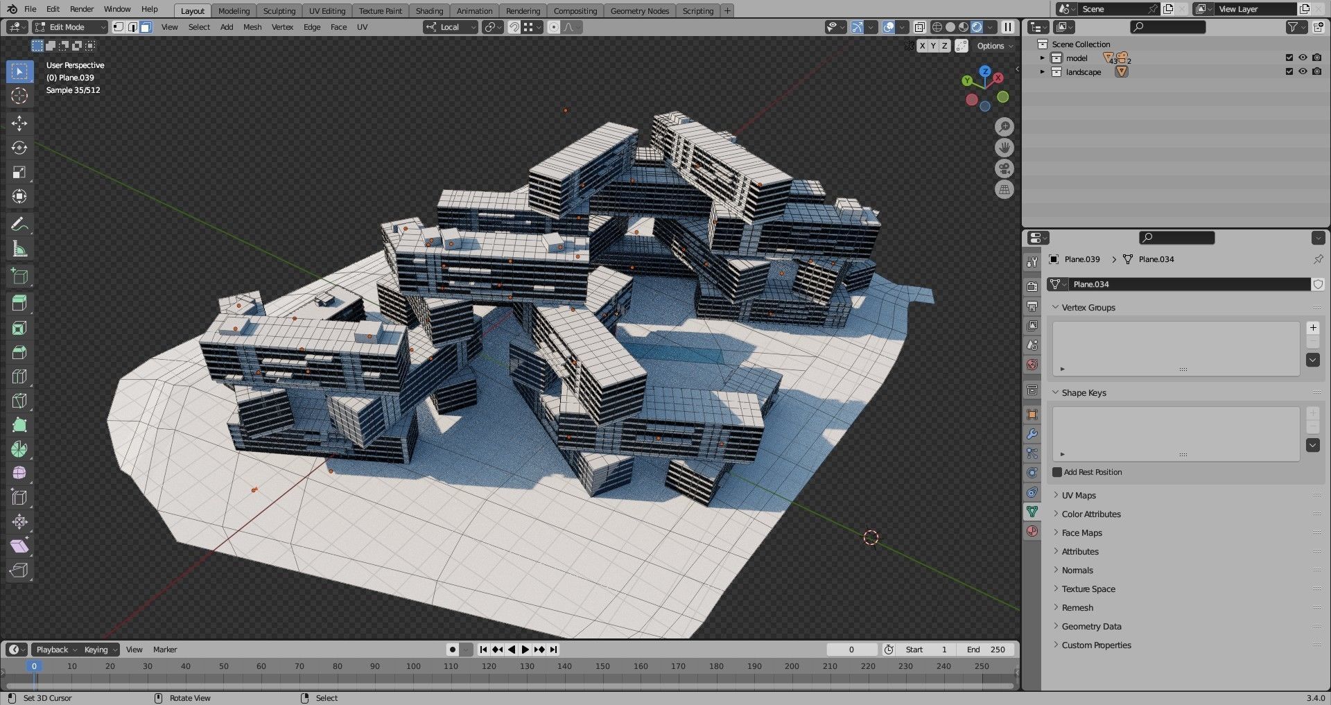 3D model The Interlace Singapore VR / AR / low-poly | CGTrader